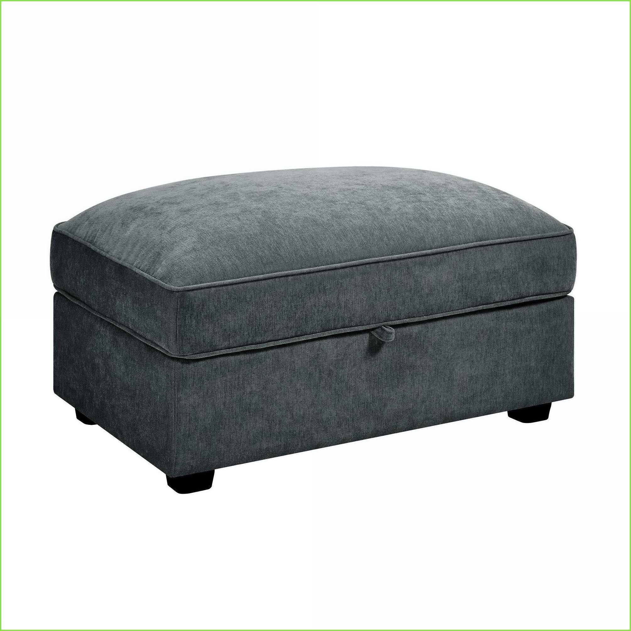 Watnature Ottoman Modern Chenille Slate Gray with Storage for Living ...