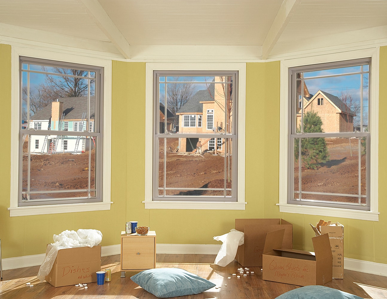 RELIABILT 455 Series 27-1/2-in x 37-1/2-in White White Vinyl New ...