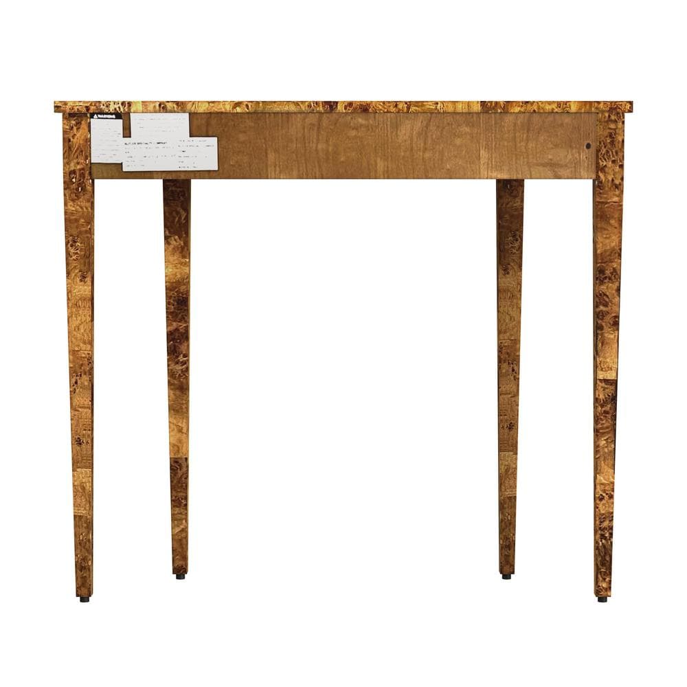 Butler Specialty Chester Traditional Burl 36 Console Table Medium Brown ...