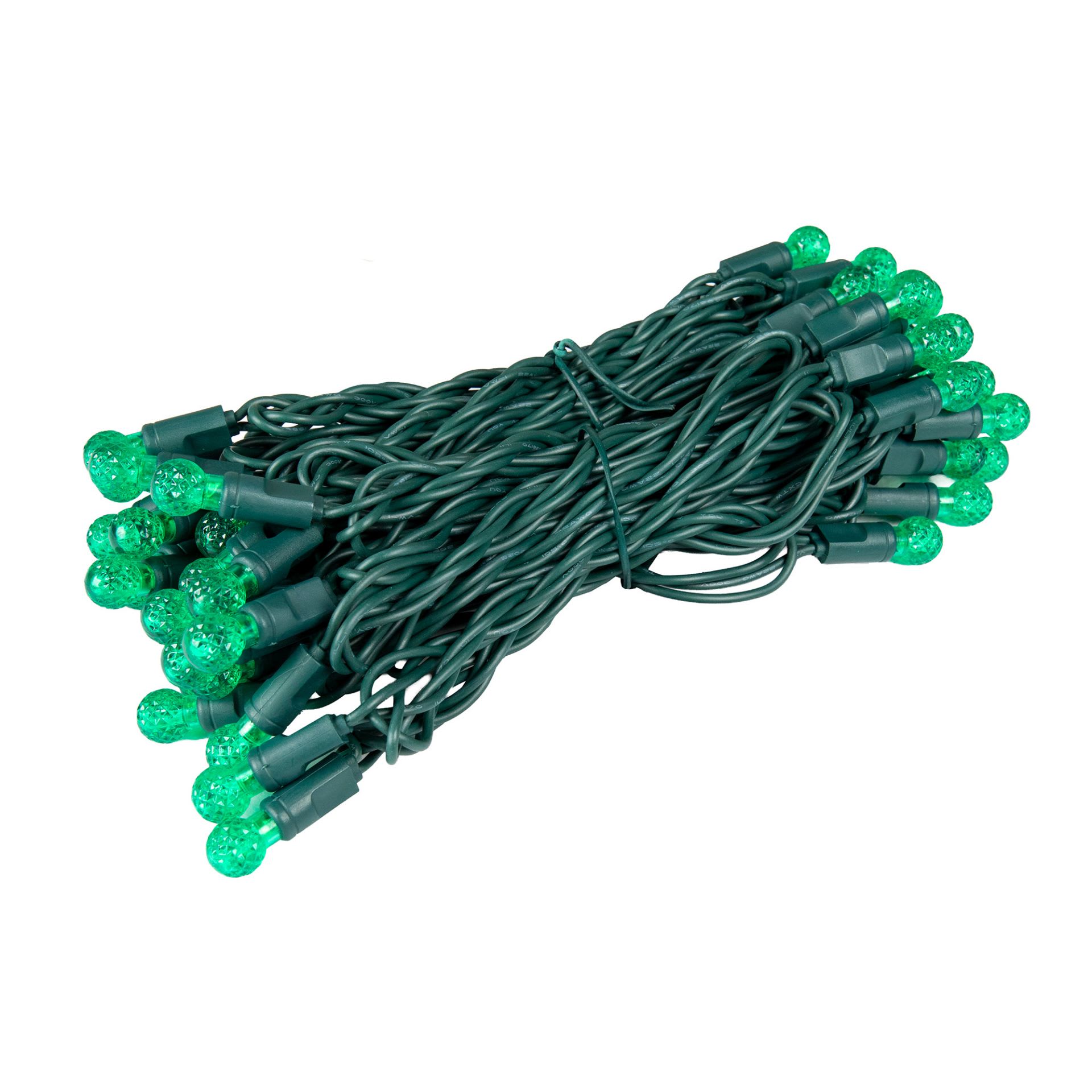 Novelty Lights 25FT 50 LED G12 Christmas String Lights Tree Lights ...