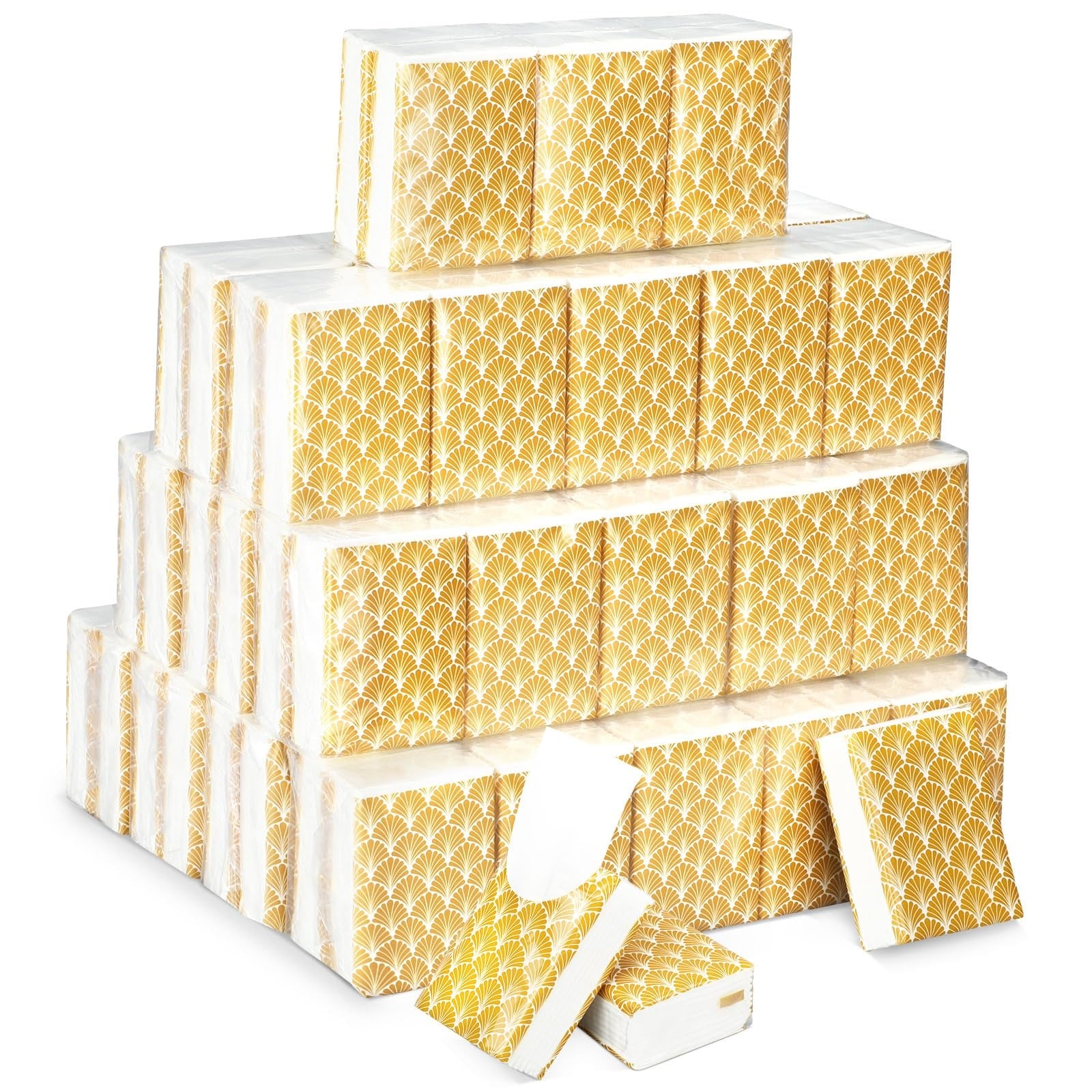 AOIZGMY 100 Pack Pocket Tissues Travel Size 3 Ply Mini Facial Tissue ...