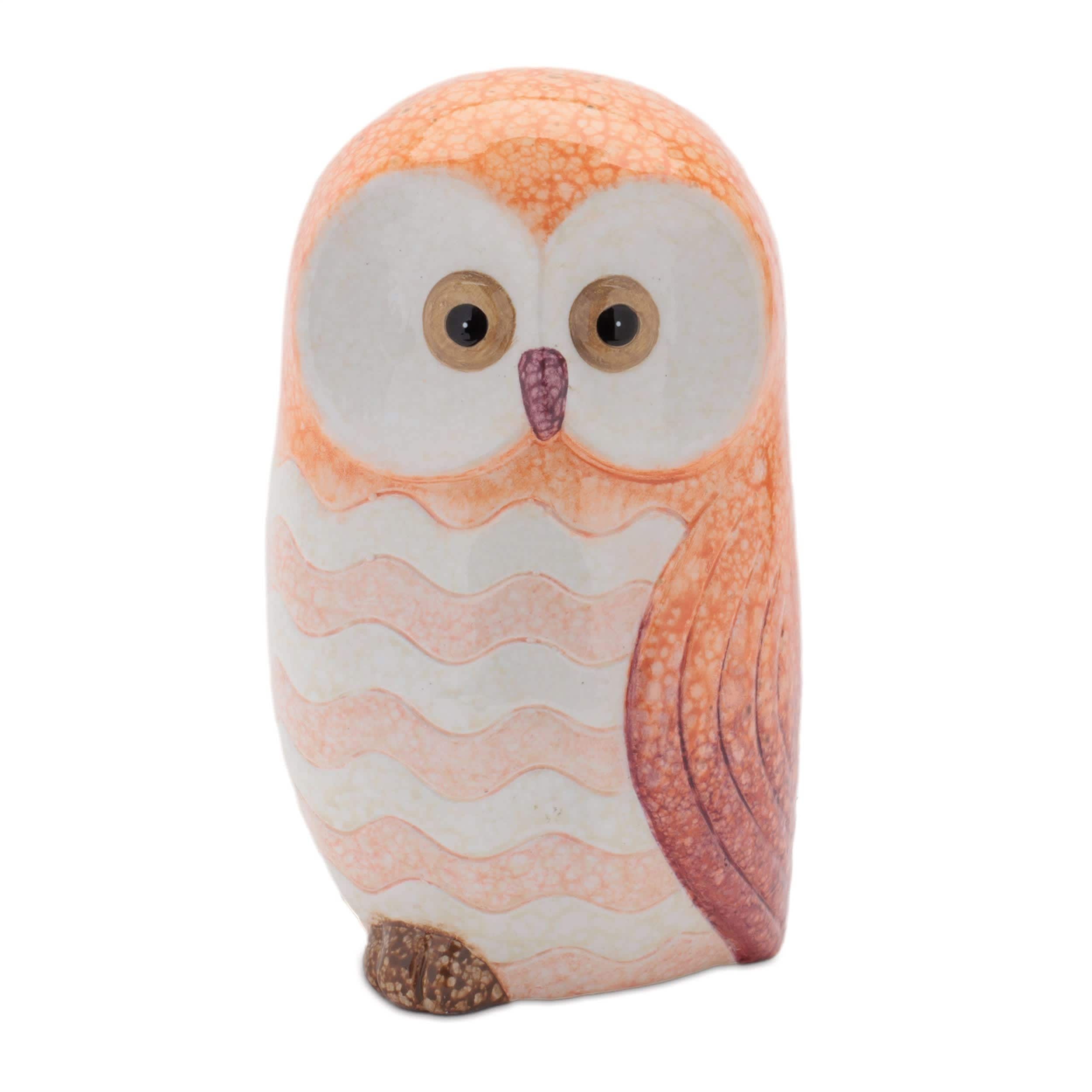 Melrose International Terra Cotta Owl Decor (Set of 3) in the ...