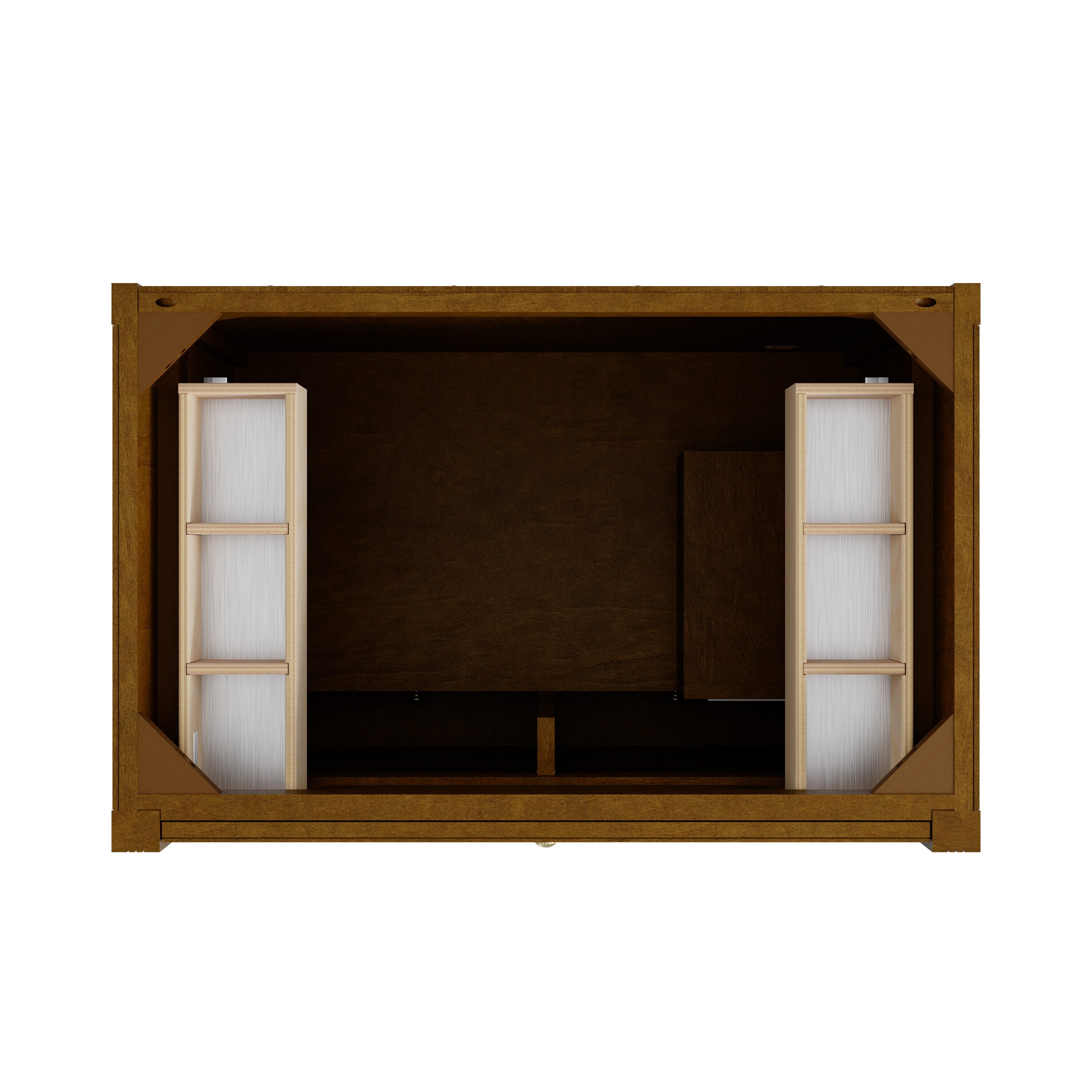 James Martin Vanities Bellshire 36-in Honey Oak Undermount Single Sink ...