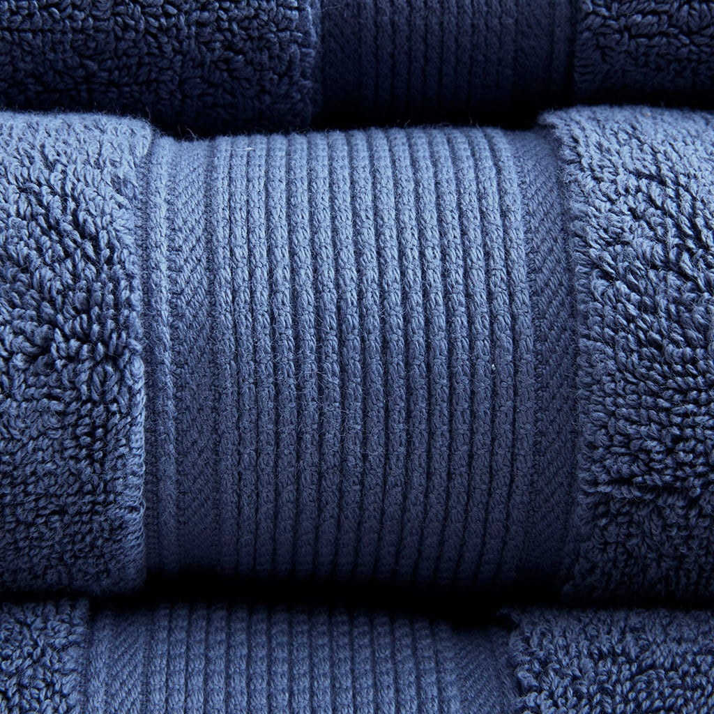 LOVMOR 100 percent Cotton 8 Piece Antimicrobial Towel Set in the ...