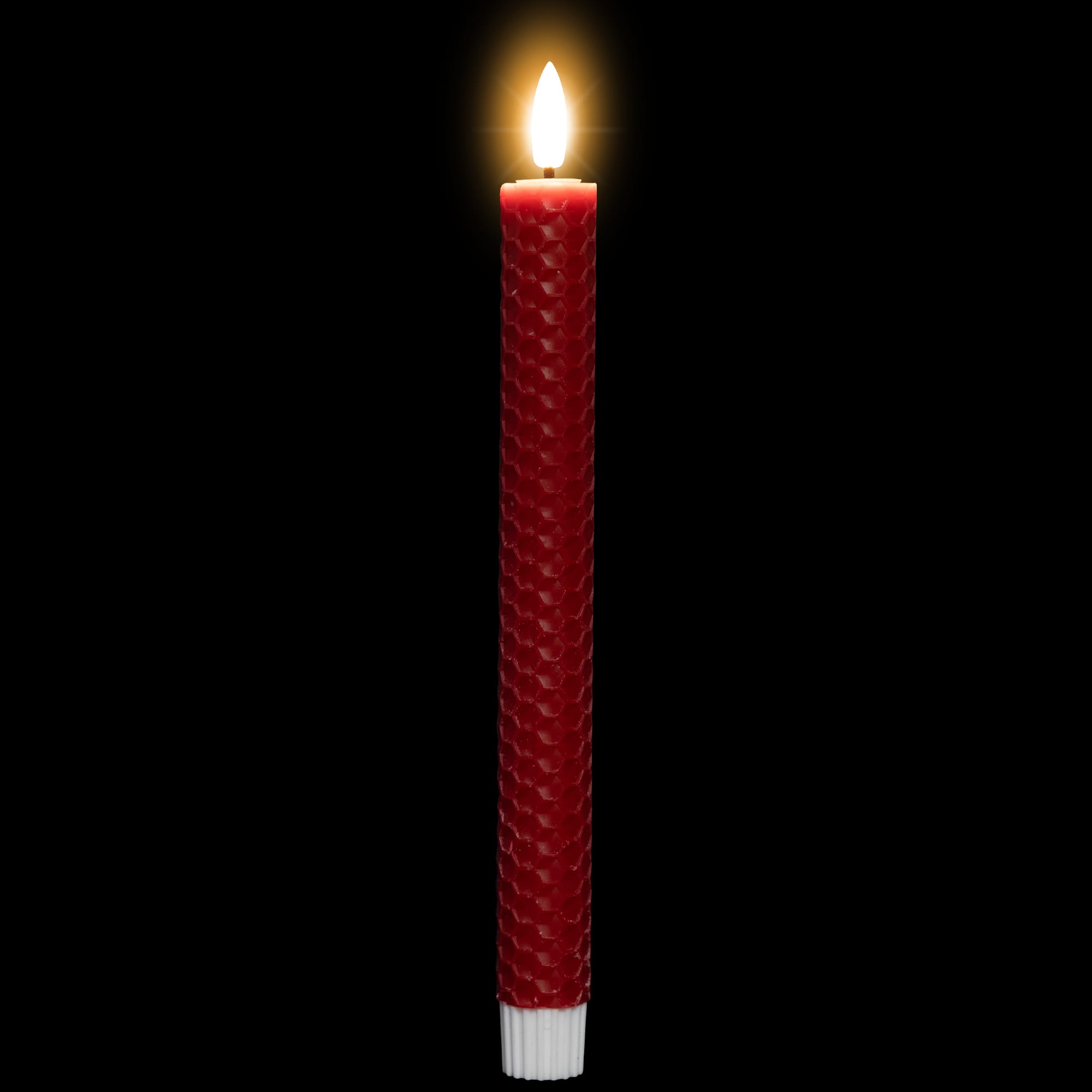 Northlight LED Flickering Flameless Taper Honeycomb Christmas Candles ...