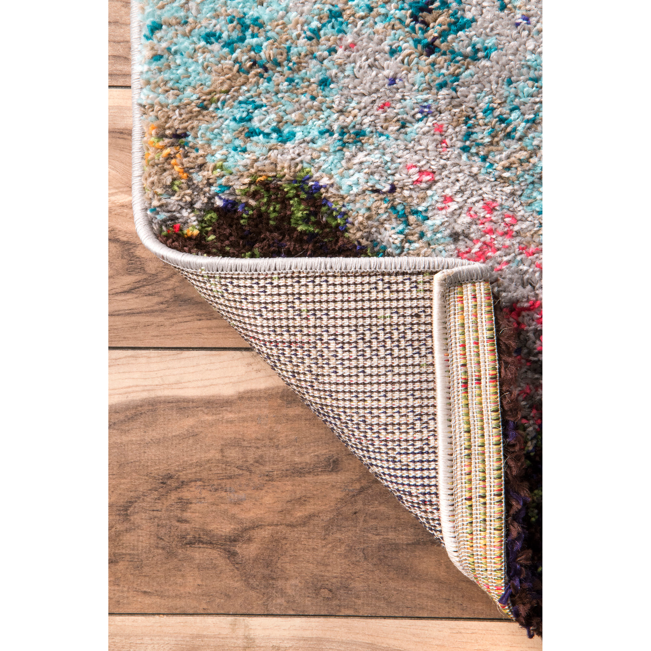 nuLOOM 4 X 6 (ft) Indoor Abstract Bohemian/Eclectic Area Rug ECCS02A ...