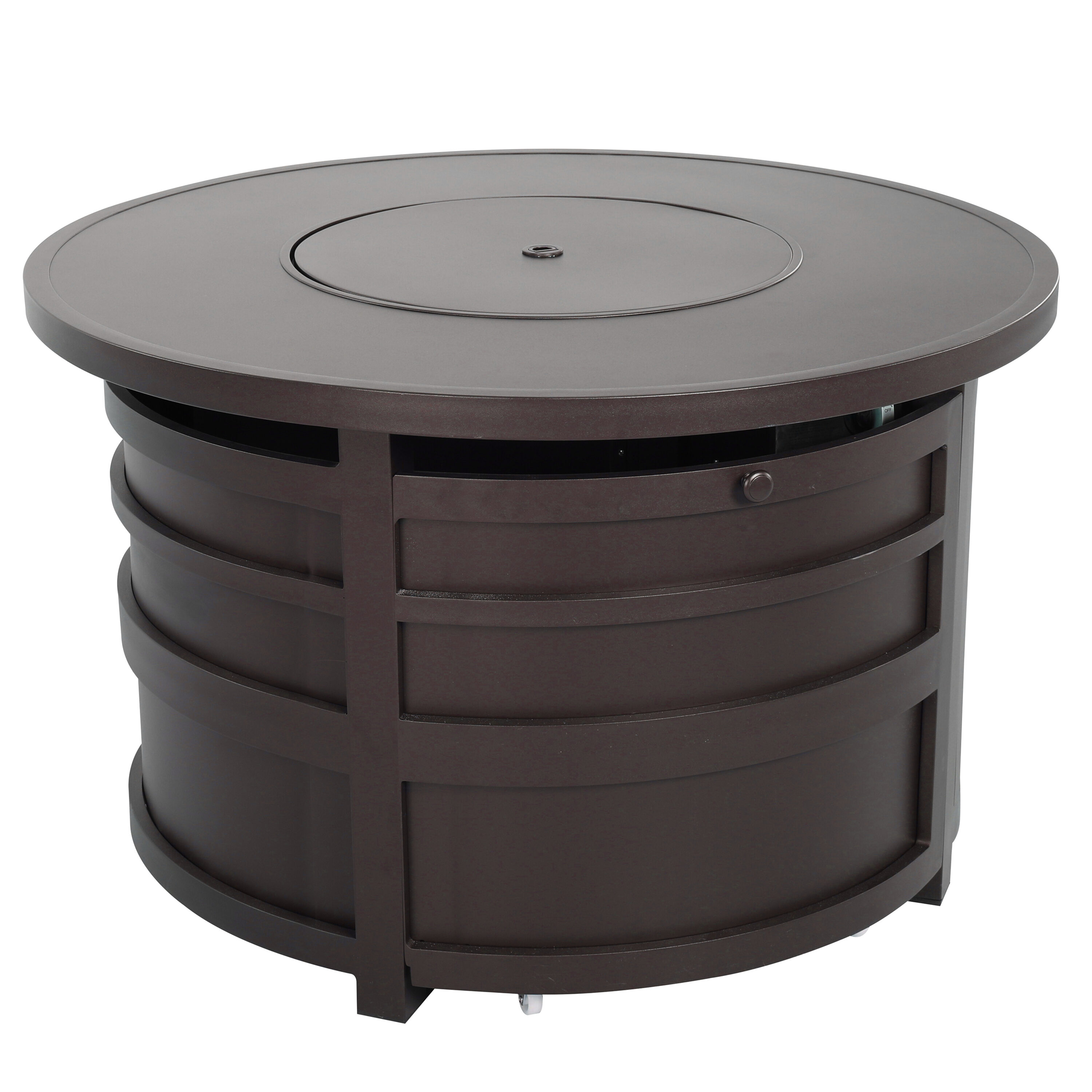 Lowes round fire table store