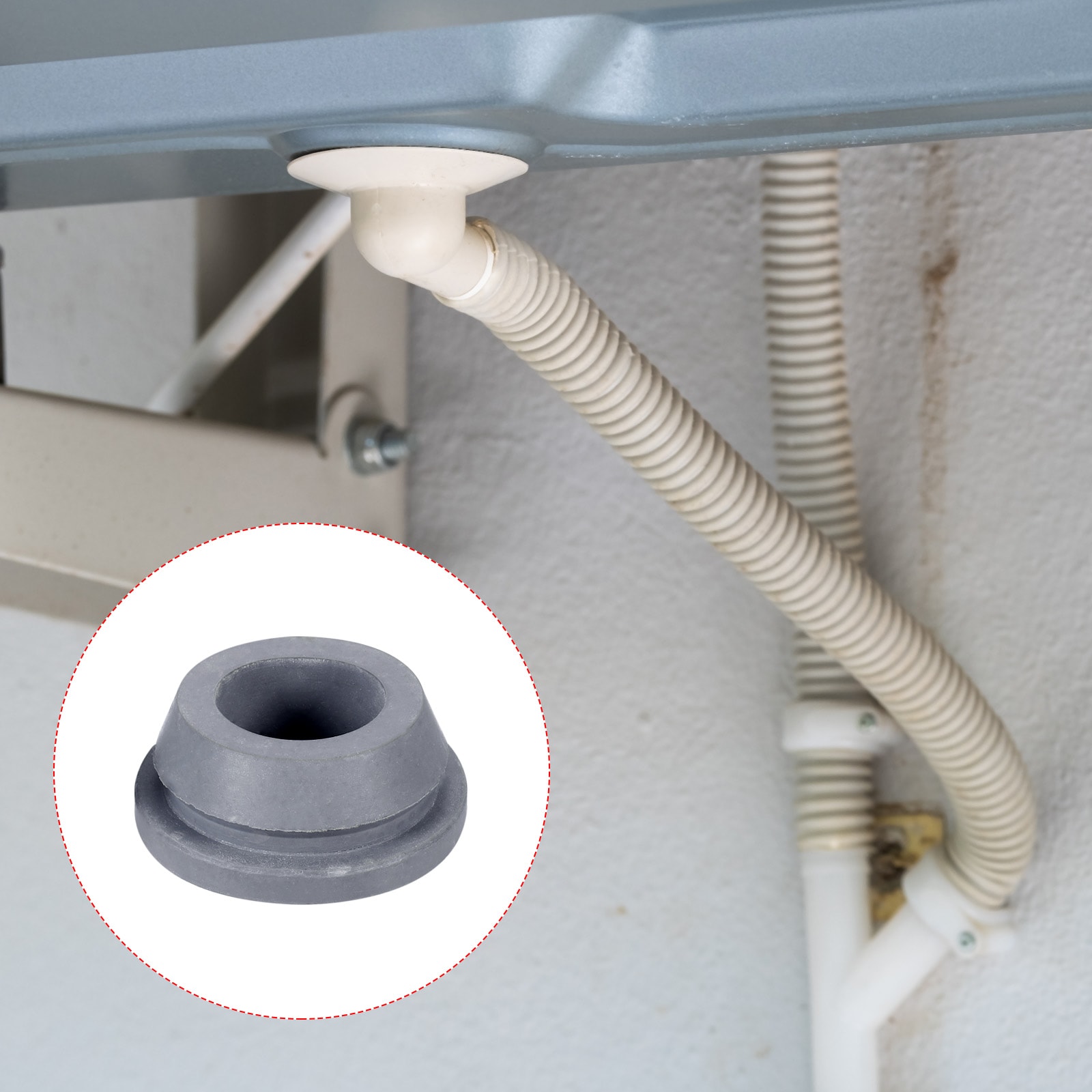 Unique Bargains Air Conditioner Drain Stoppers 20mm Rubber Plug ...