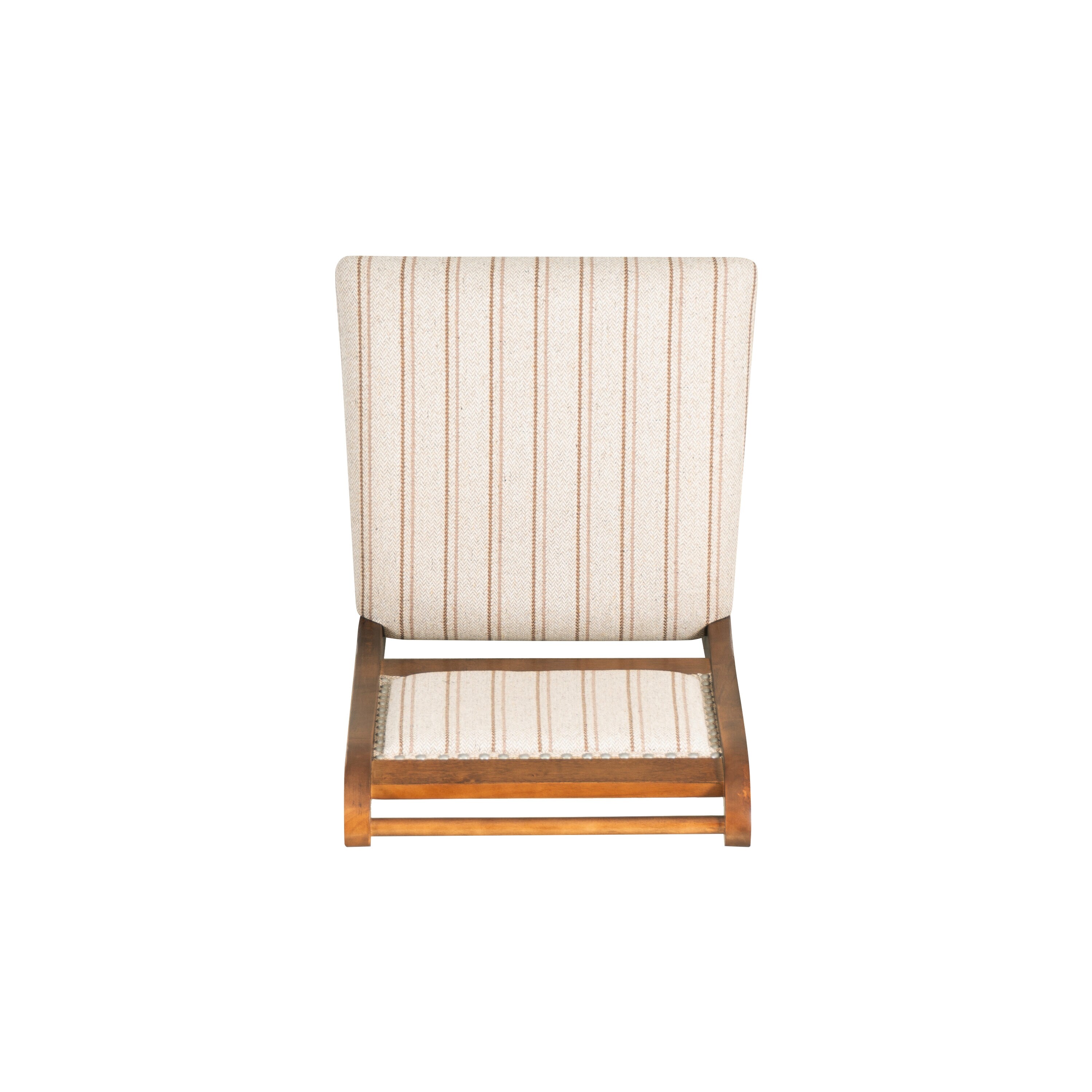 Linon Cherry 18.25-in H Short Upholstered Wood Bar Stool in the Bar ...