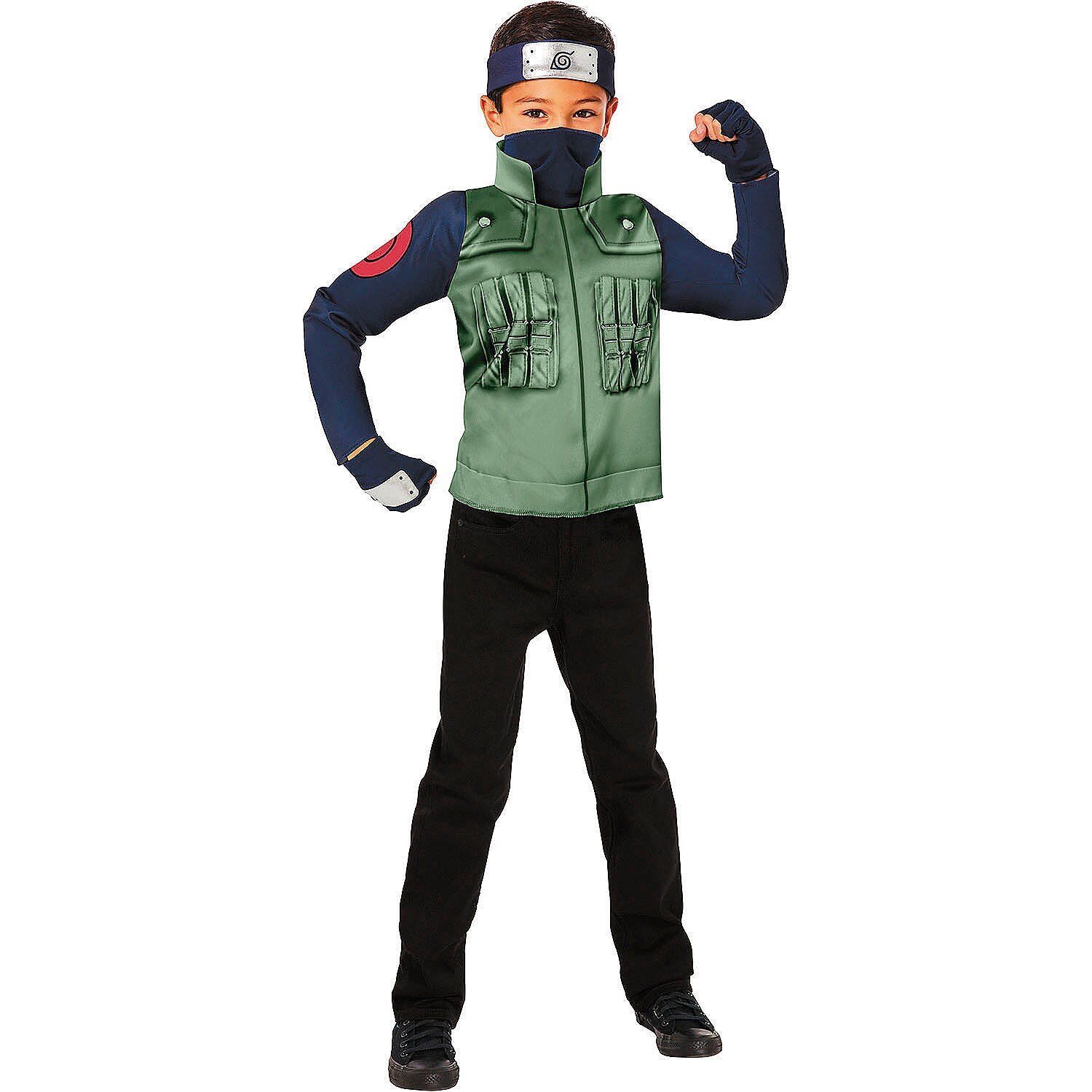 Inspirit Designs Naruto Boys' Kakashi Hatake Halloween Costume Costume ...