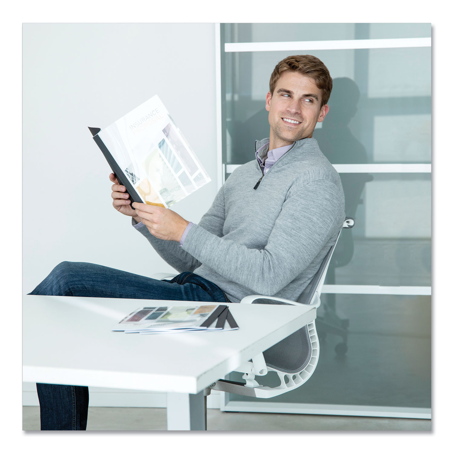 Fellowes Thermal Binding System Presentation Covers 90 Sheet Capacity ...