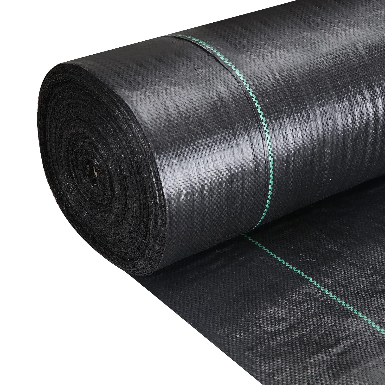Vrbgify 6 ft x 300 ft Driveway Fabric Roll 2.4 oz Heavy Duty Geotextile ...
