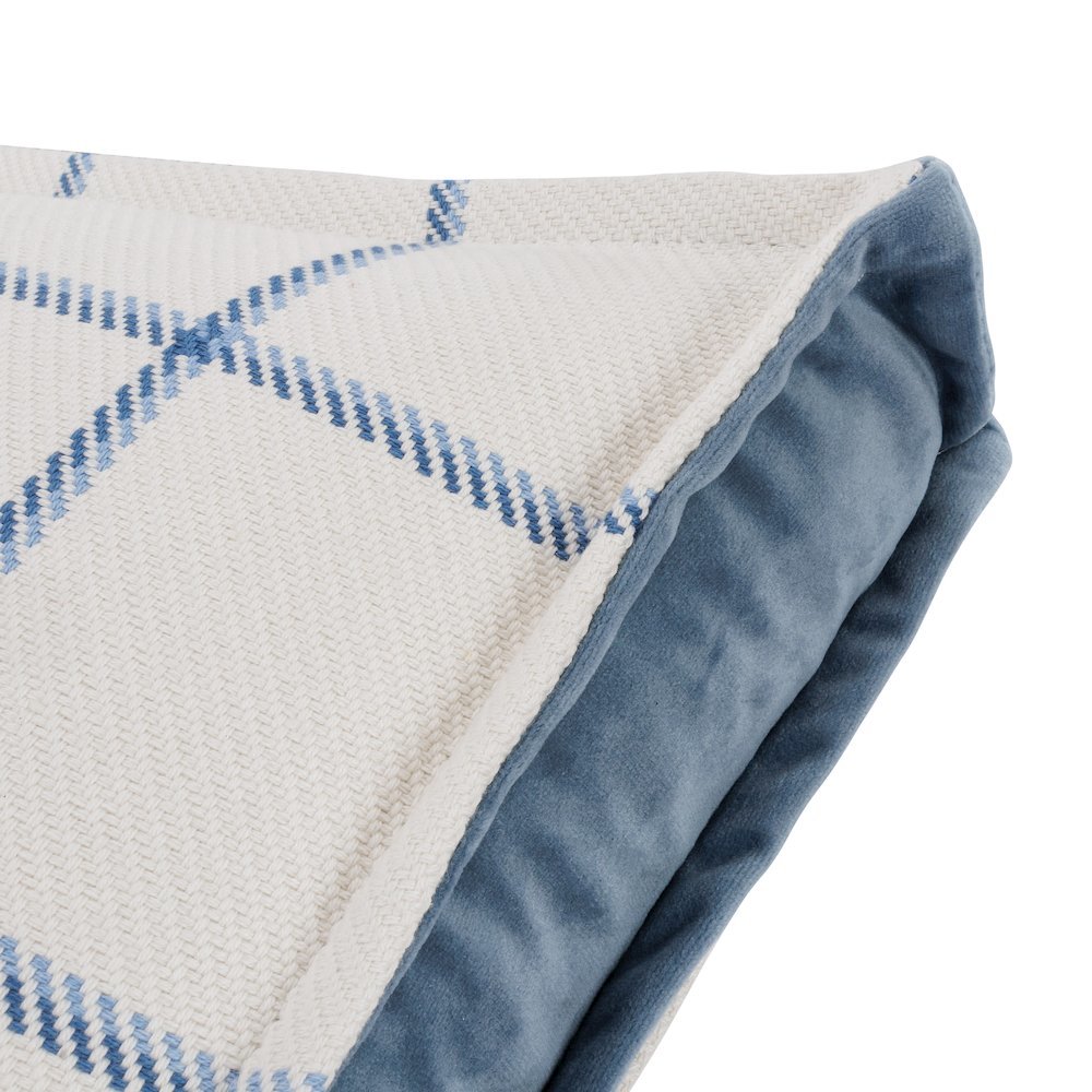 Michael Amini Newport 16in Square Box Throw Pillow Set of 2 Alta Sky ...
