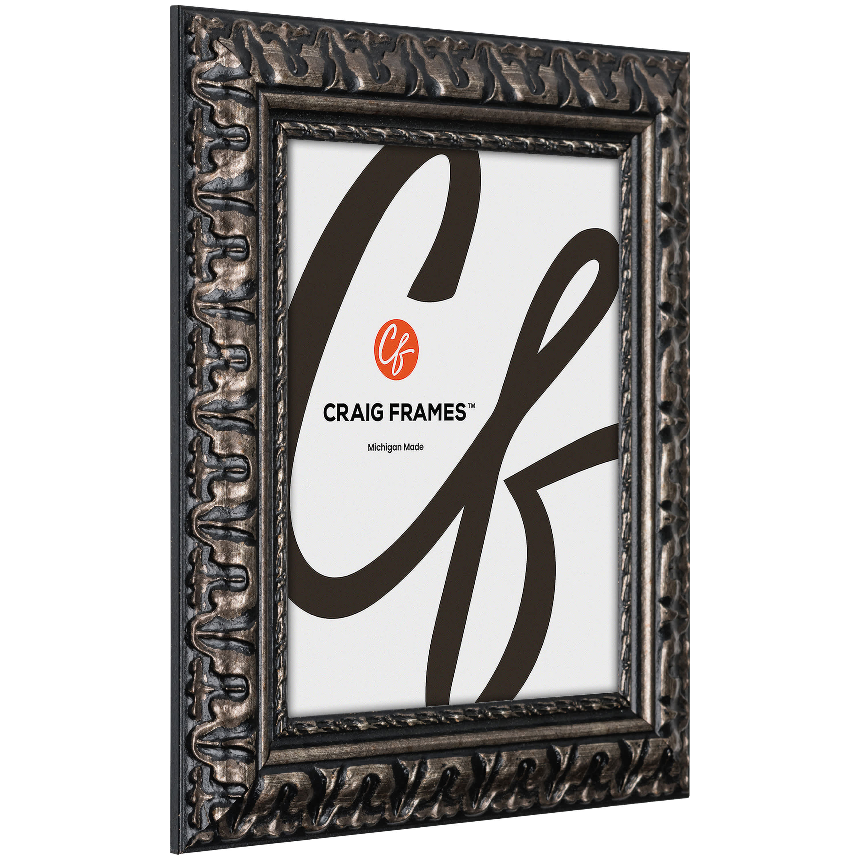 Craig Frames 19x24 Picture Frame Antique Silver Bravado Style 21247-803 ...