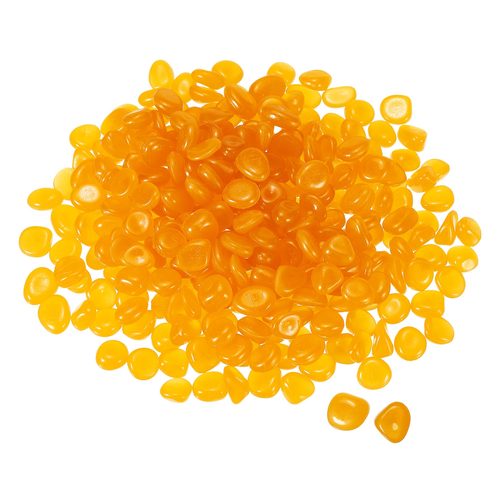 Unique Bargains 600pcs Glow Rocks 13-17mm Glow Pebbles Decoration in ...