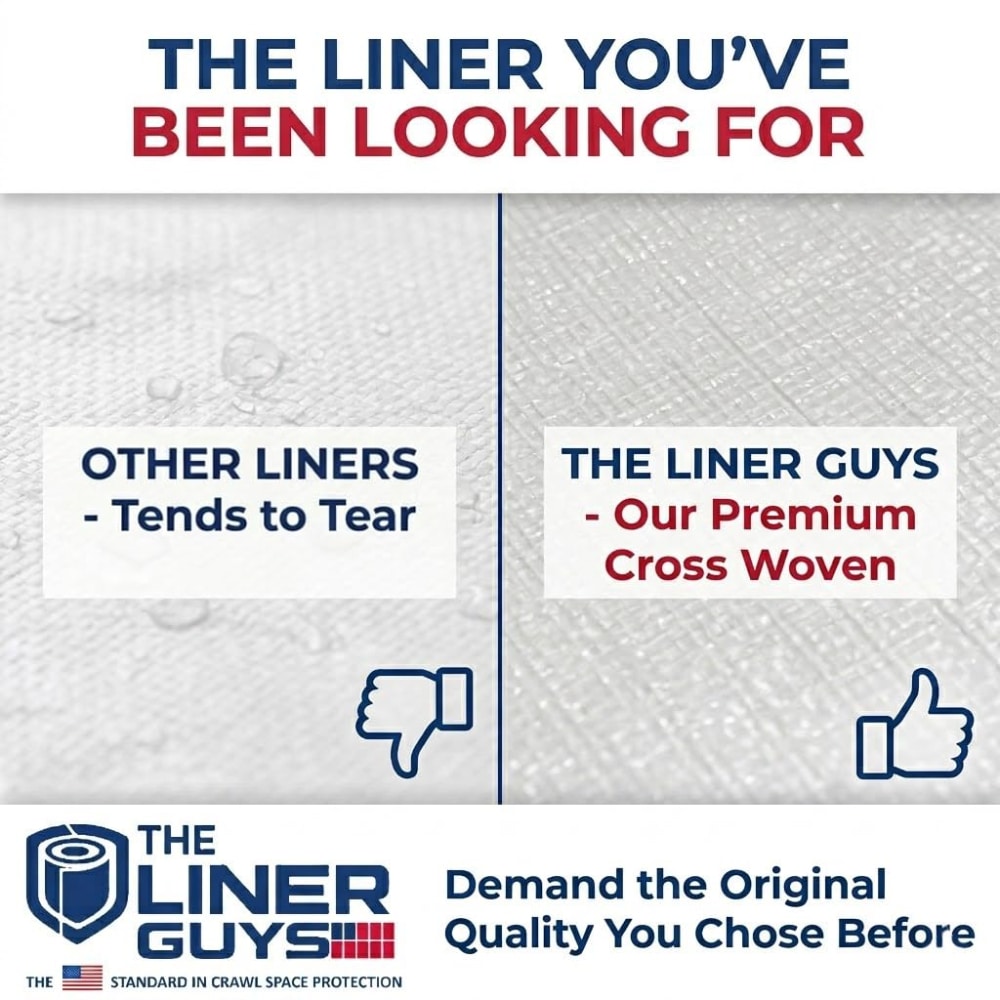 Shop The Liner Guys (1-Pack) Extreme Duty 16 Mil Crawl Space Vapor ...
