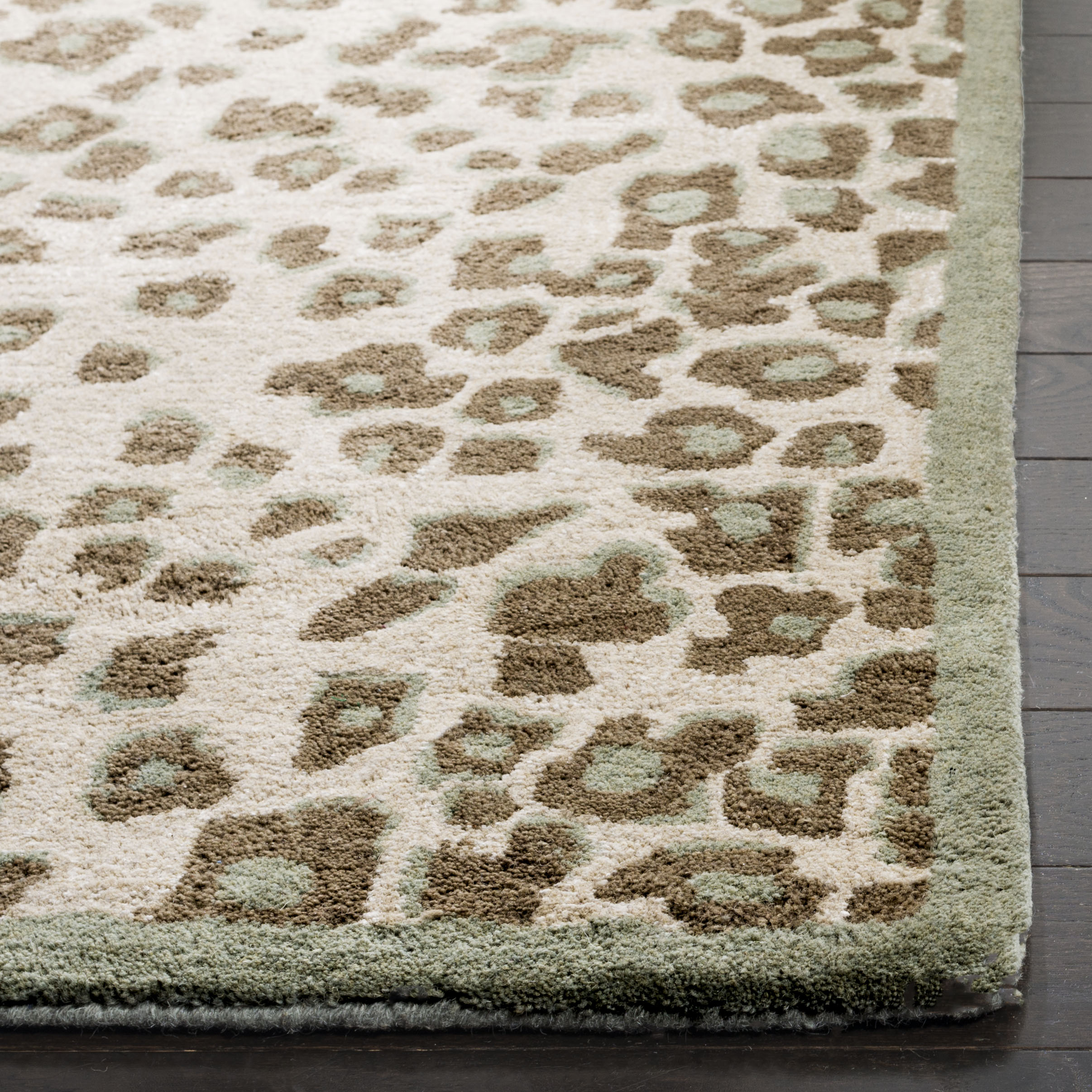 Safavieh Msr 3621A Kalahari Grassland Green 10 x 14 Rectangular Area ...