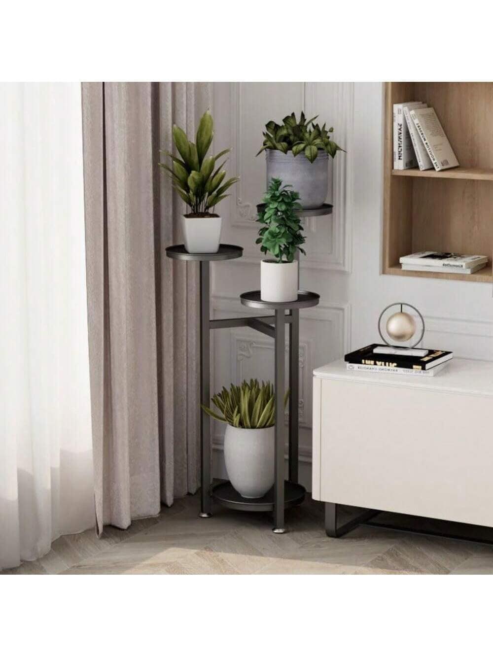 Qeetex Plant Stand Indoor. Multi-Layer Plant Stands For Indoor Plants ...