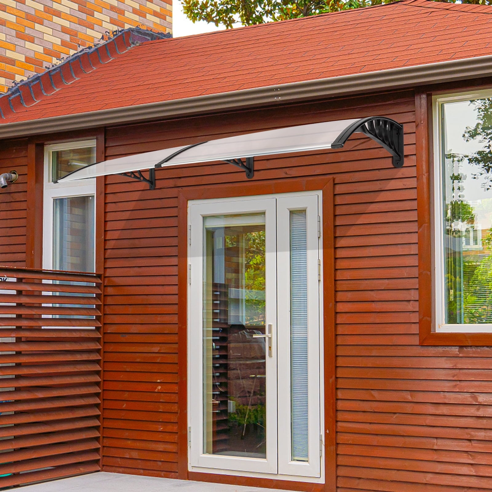 Zyerch HT 200 x 100 Household Application Door Window Rain Cover Eaves ...