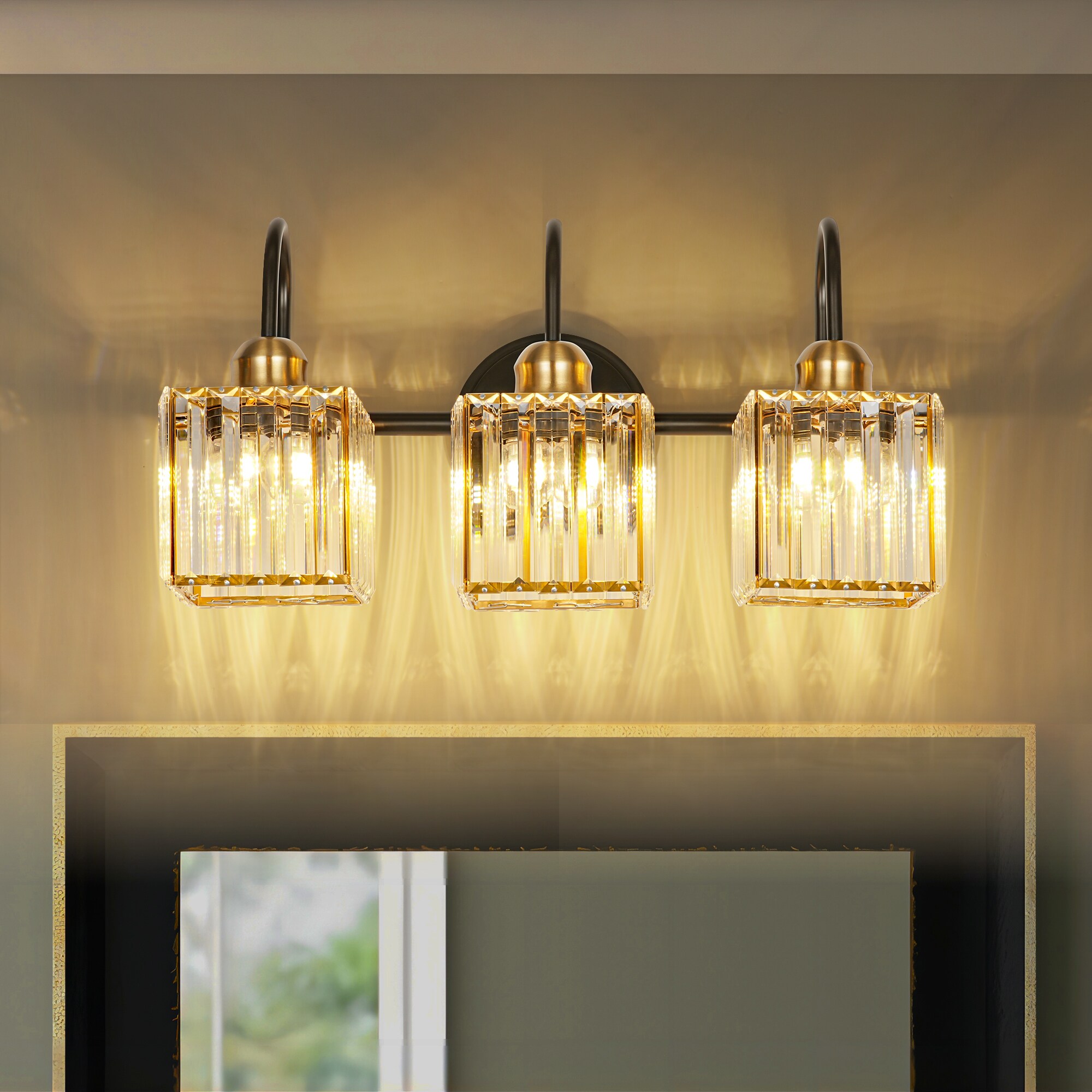 Rennnsan Arras 19.69-in 3 Light Matte Black Modern/contemporary ...