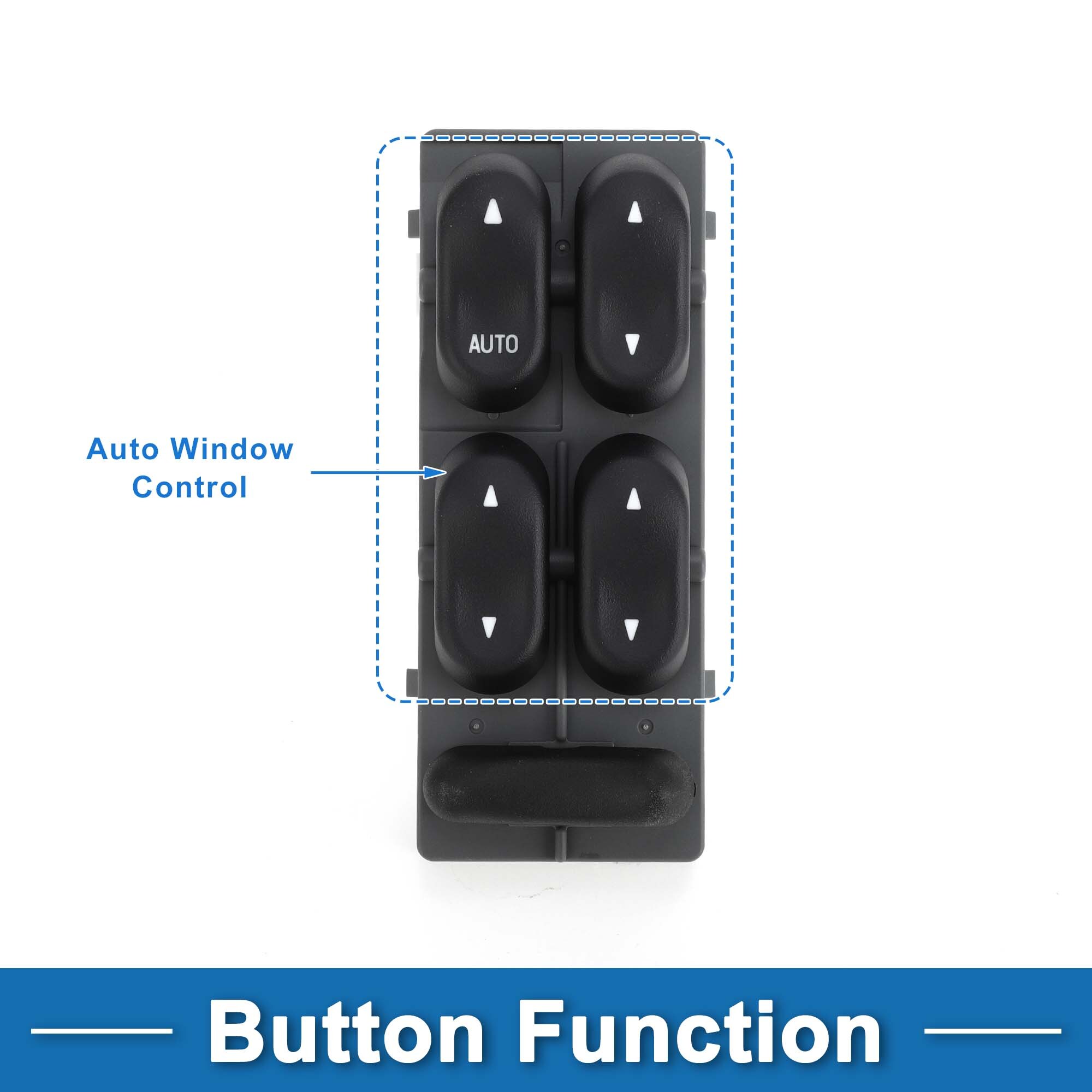 Unique Bargains Power Window Switch No.XL1Z14529BA Window Control ...