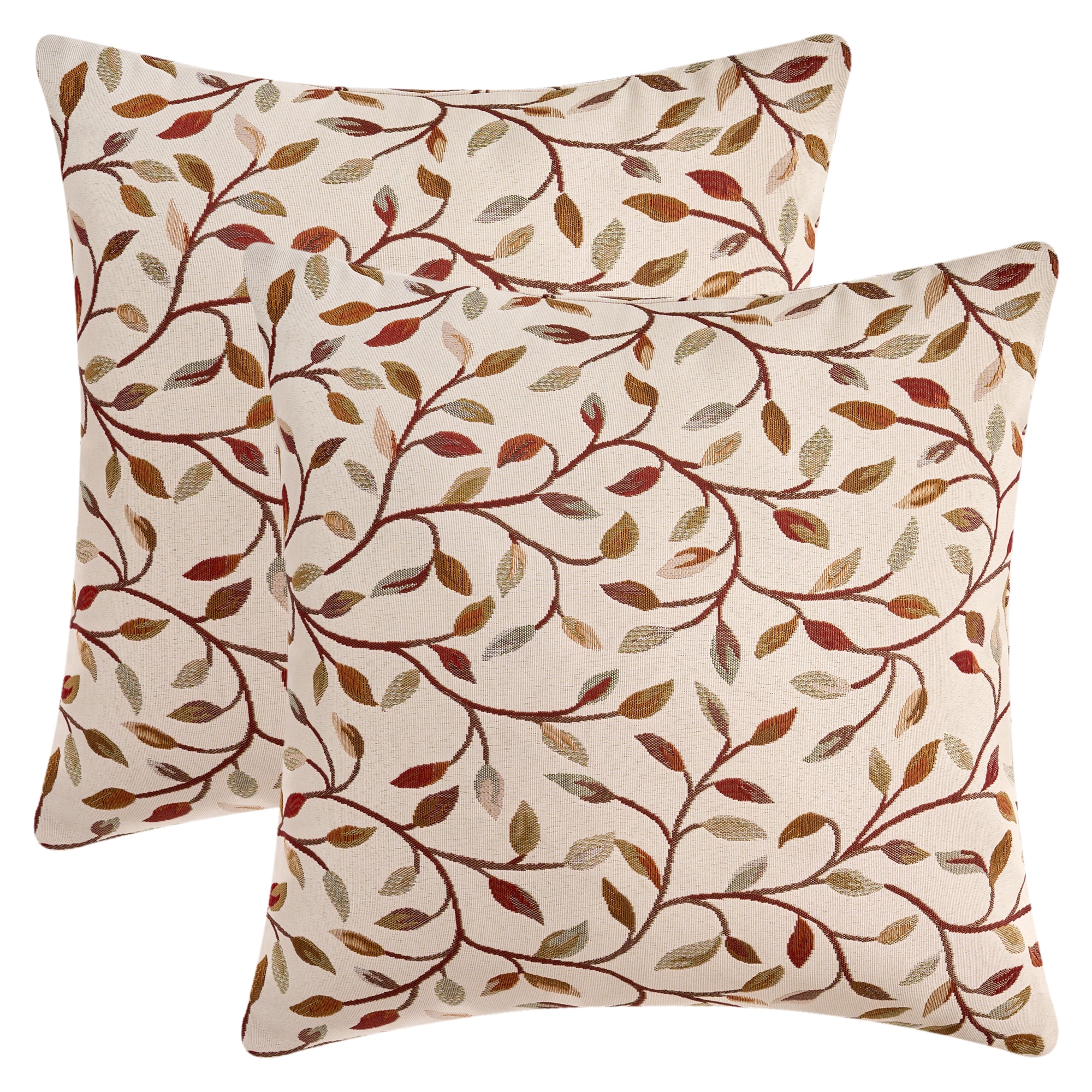 Unique Bargains Throw Pillow Covers 2pcs Wild Flower Plant Pillows Case ...
