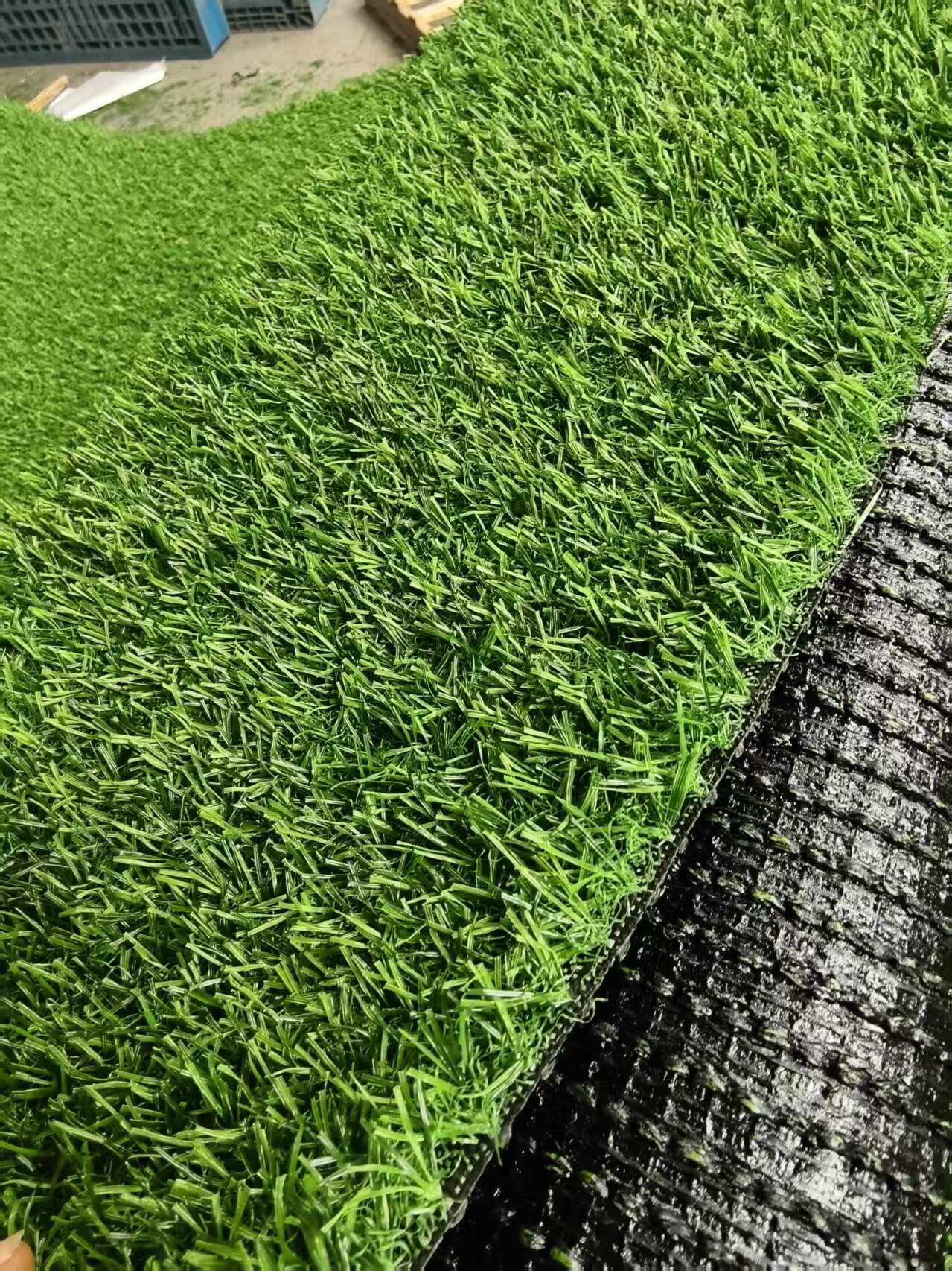 Afoxsos 3.28FT x 32.8FT artificial turf dog mat large outdoor pet lawn ...