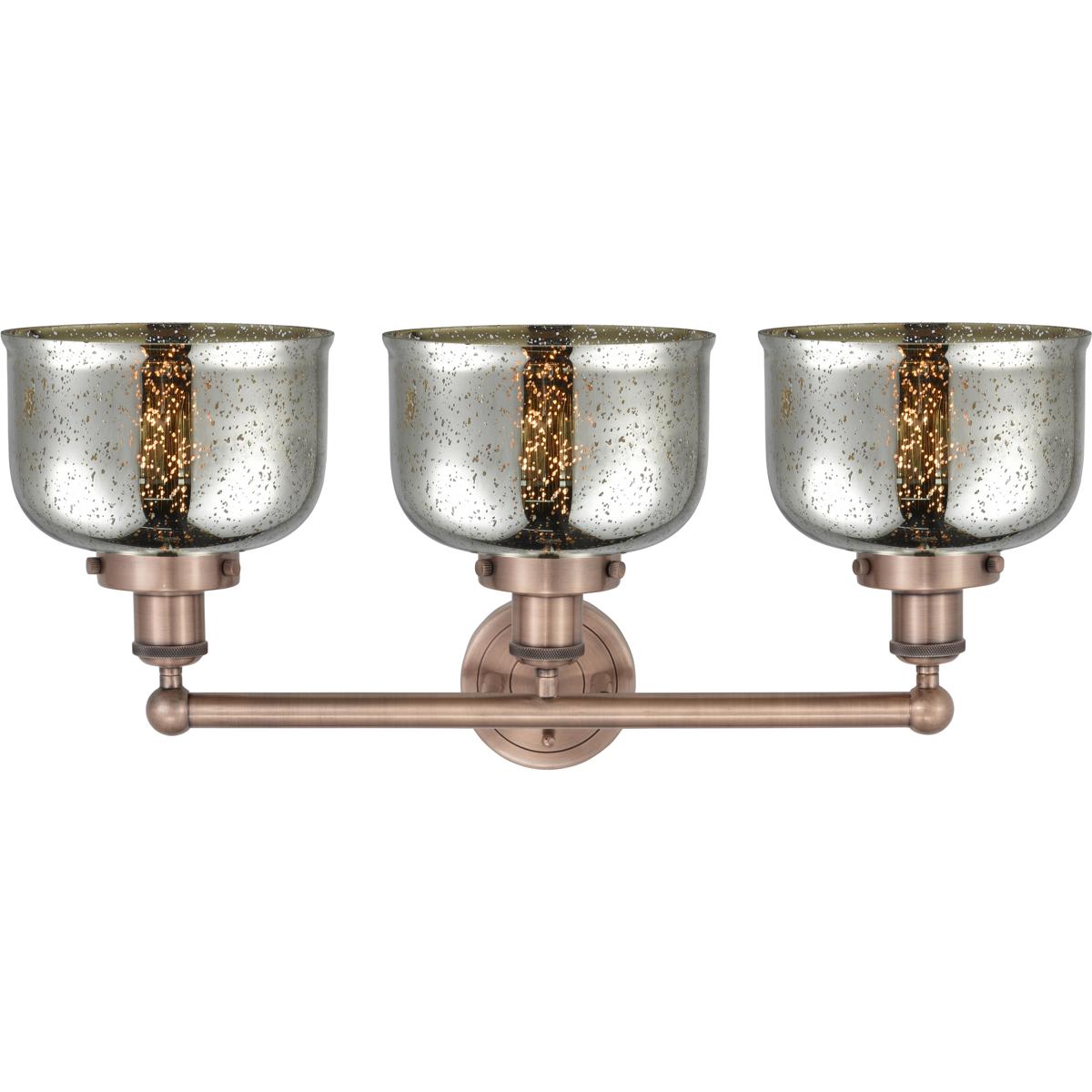 Innovations Lighting 616-3W-AC-G78 Bell Bathroom Vanity Light Antique ...