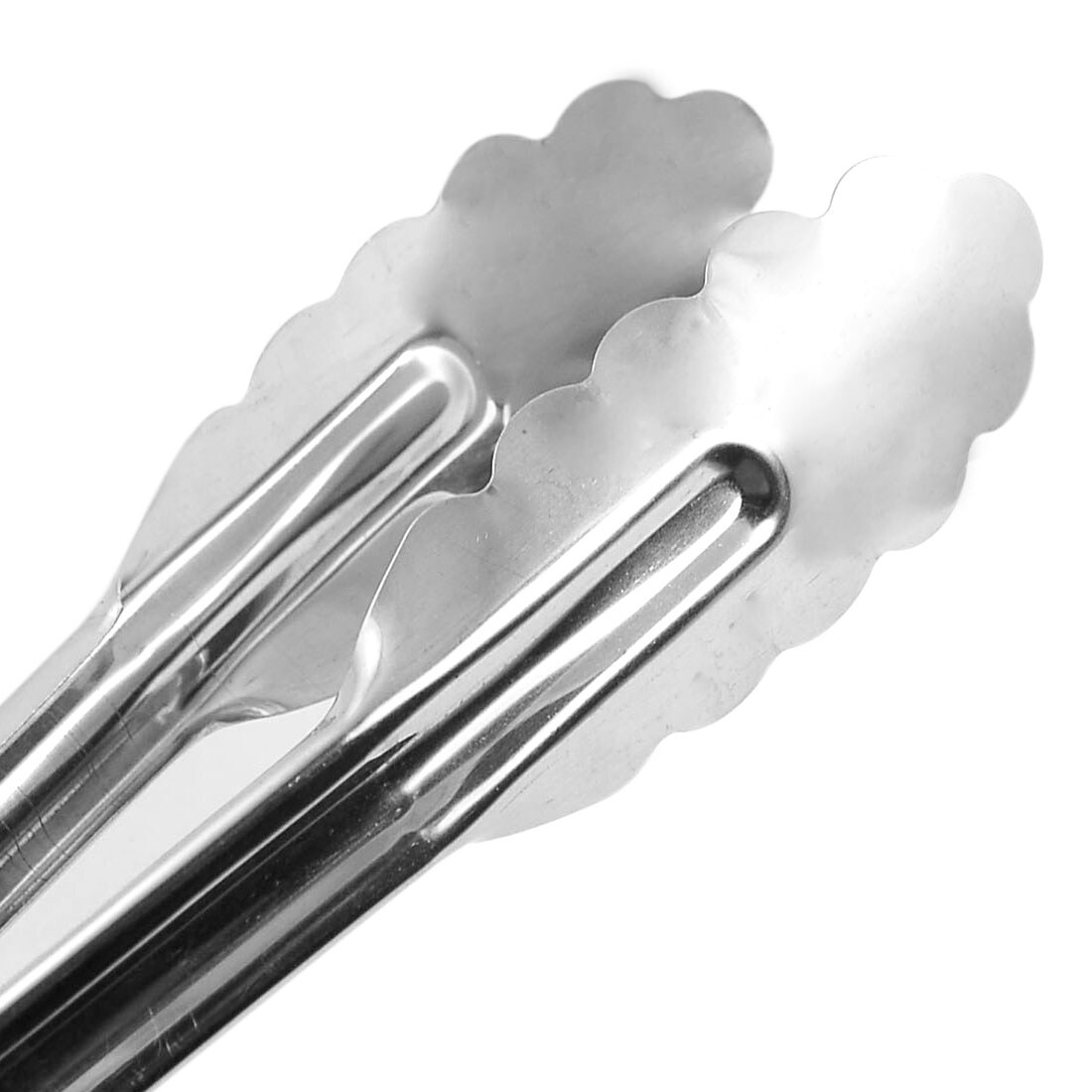Unique Bargains Metal Clip BBQ Barbecue Meat Bread Food Locking Tongs ...