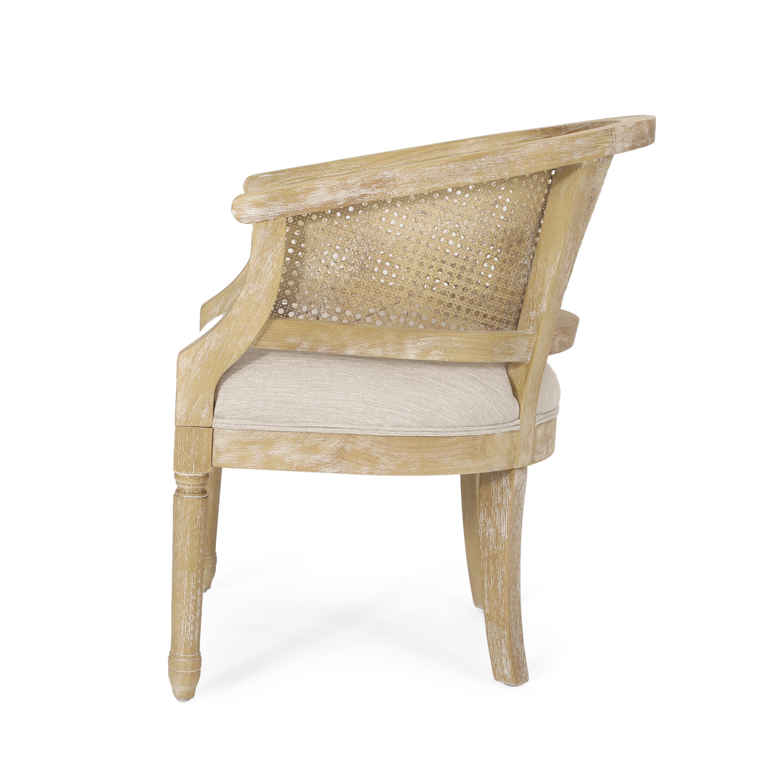Christopher Knight Home Steinaker Wood and Cane Accent Chairs Set of 2 ...