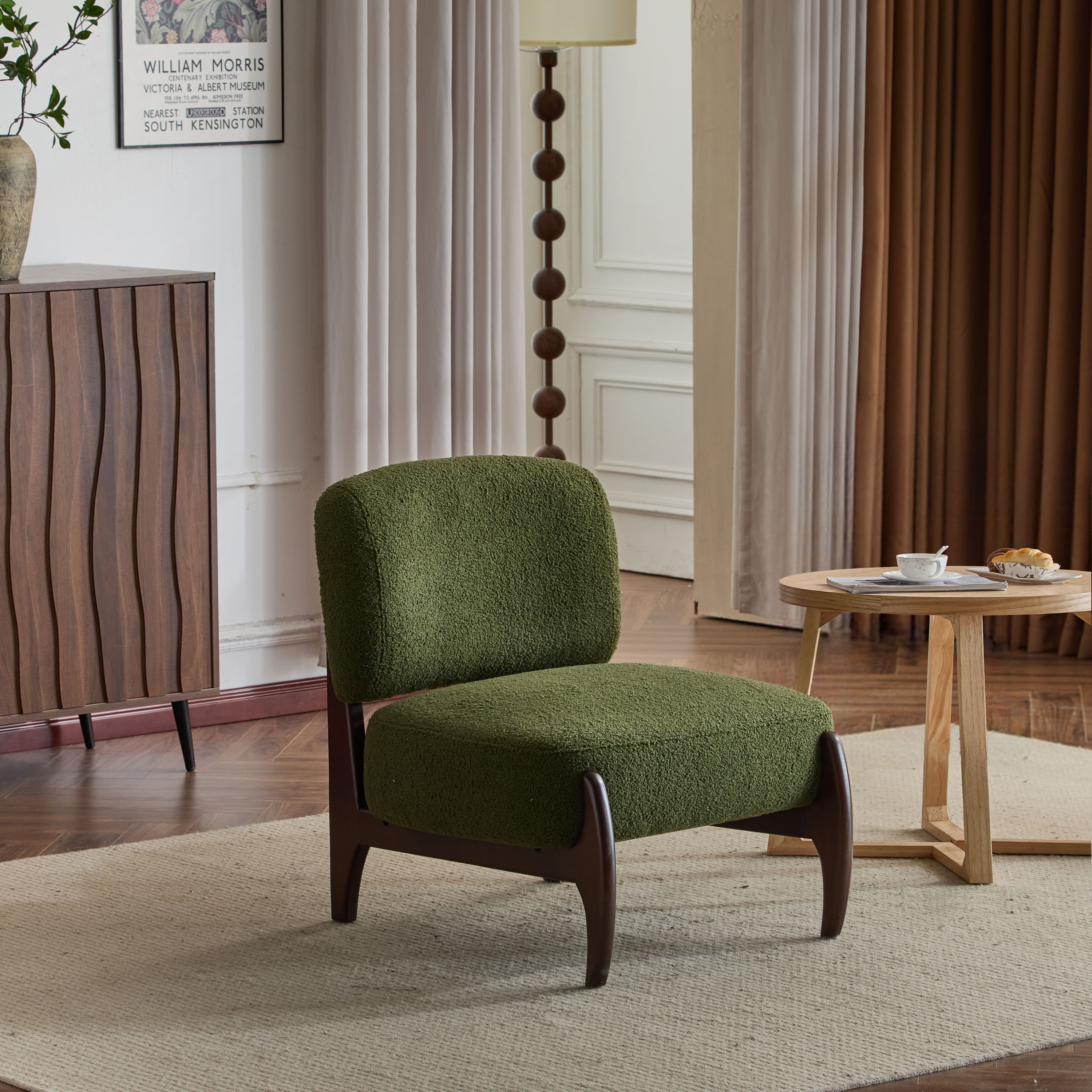 Christopher Knight Home 25.5-inch Modern Durable Boucle Upholstery ...