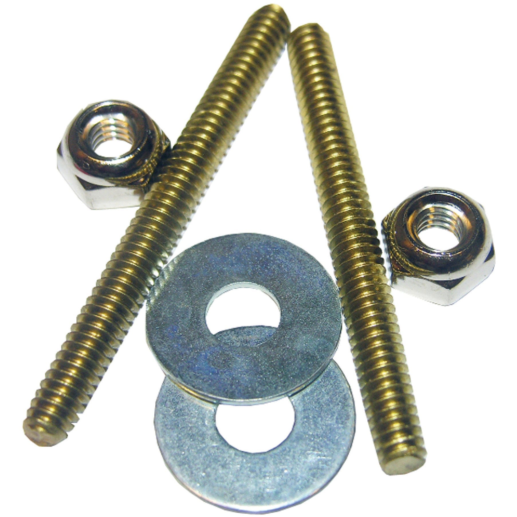 LASCO 04-3635 Headless Portland Toilet Bolt with Nuts and Washers 1/4 ...