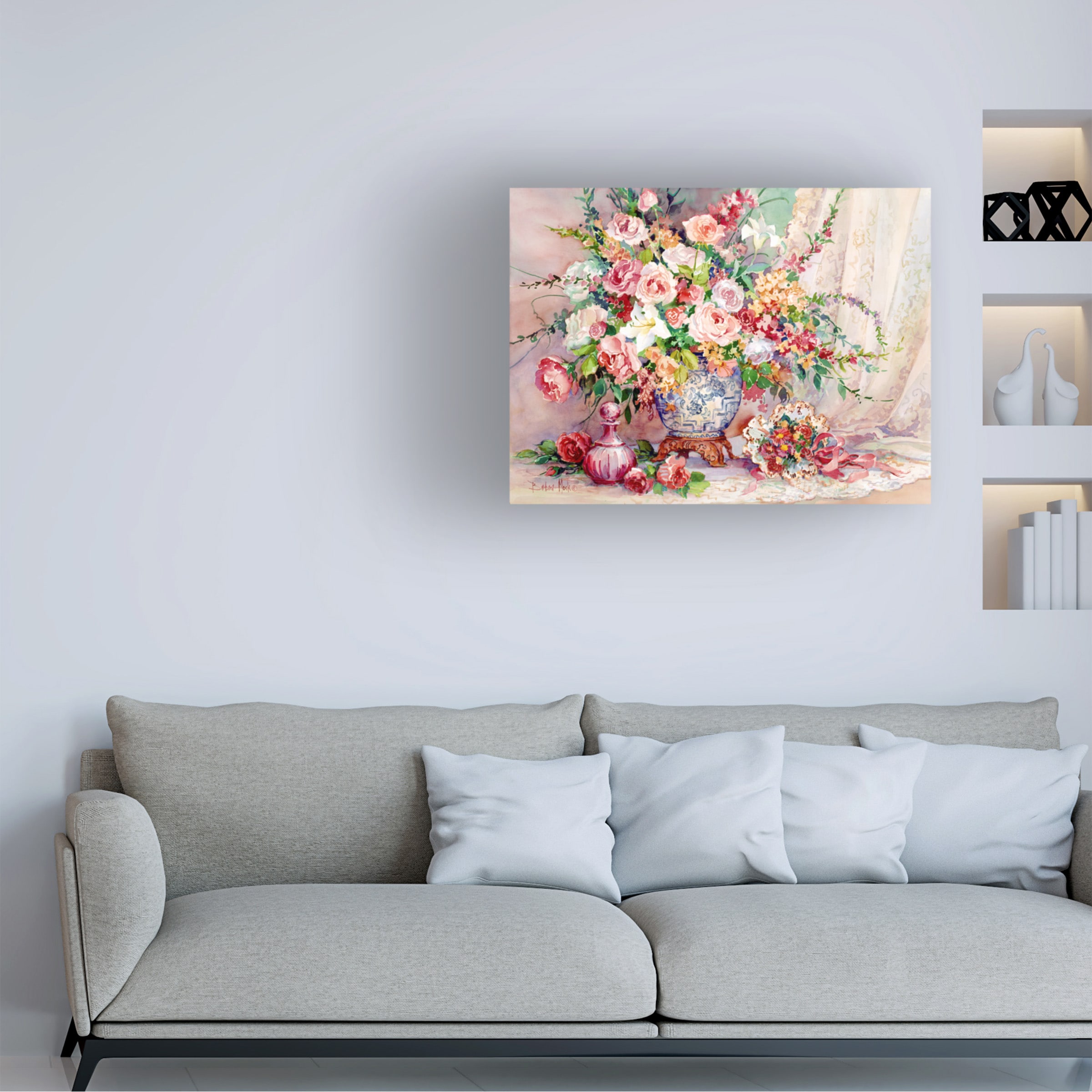 Trademark Fine Art Barbara Mock Victorias Treasures Canvas Art in the ...