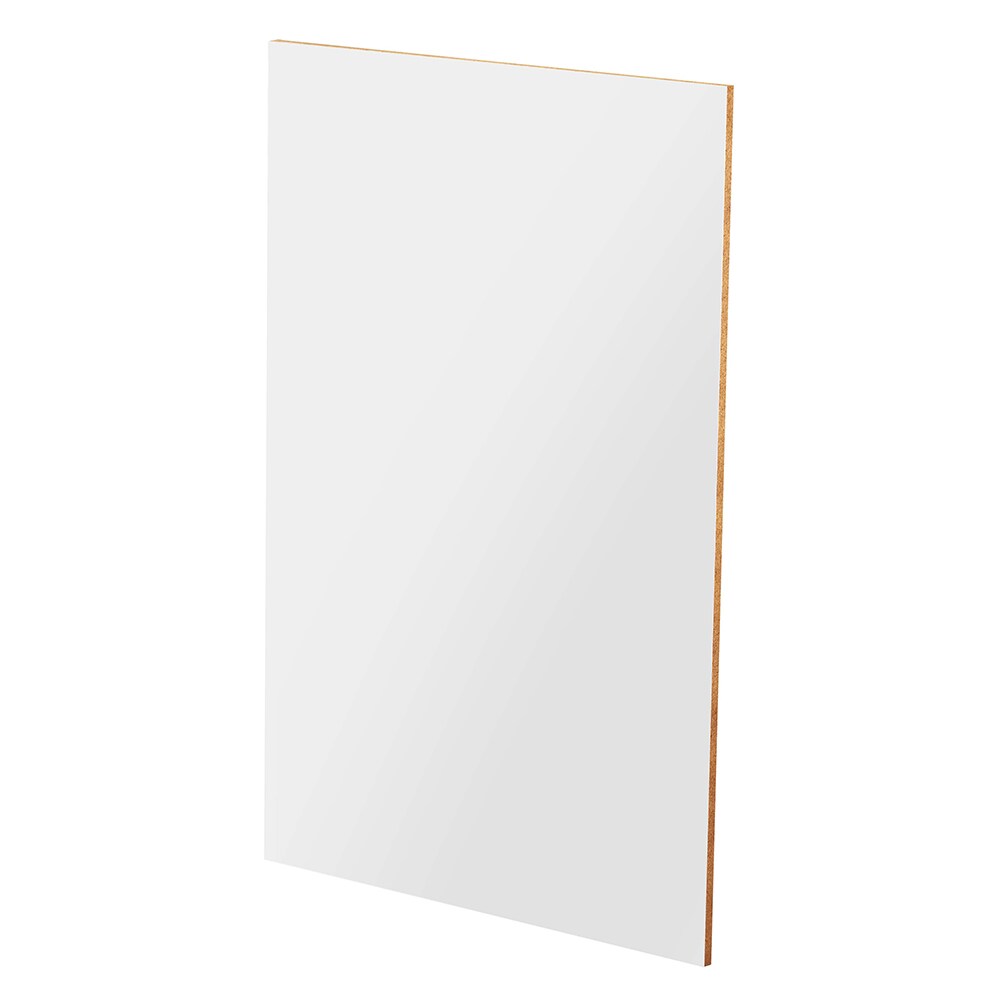 Kitchen Kompact Dwhite Cabinet End Panel 23.5-in W x 34.5-in H x 0.5-in ...
