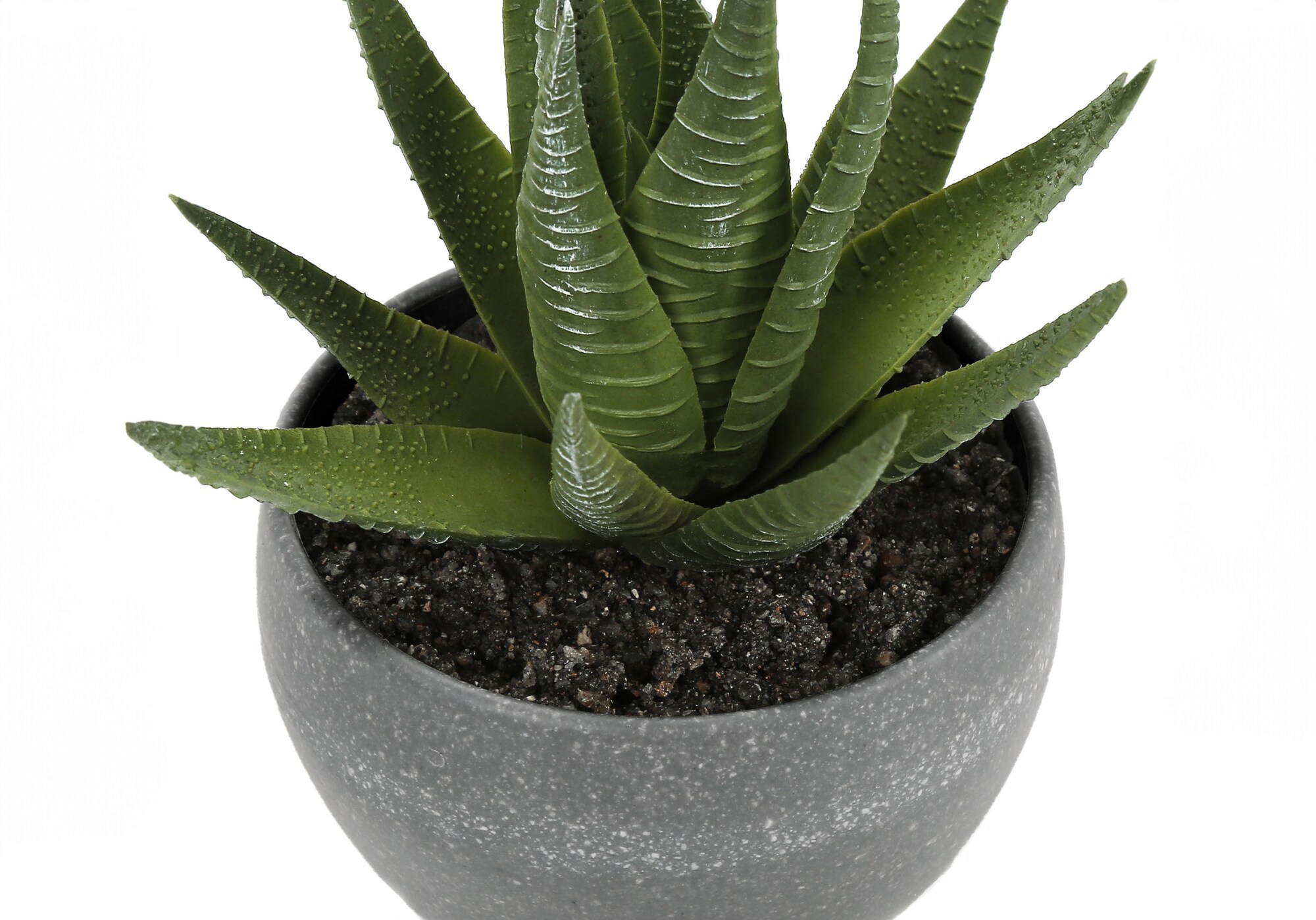 LUXEYARD Artificial Plant 6Inch Tall Succulent Indoor Faux Fake Table ...