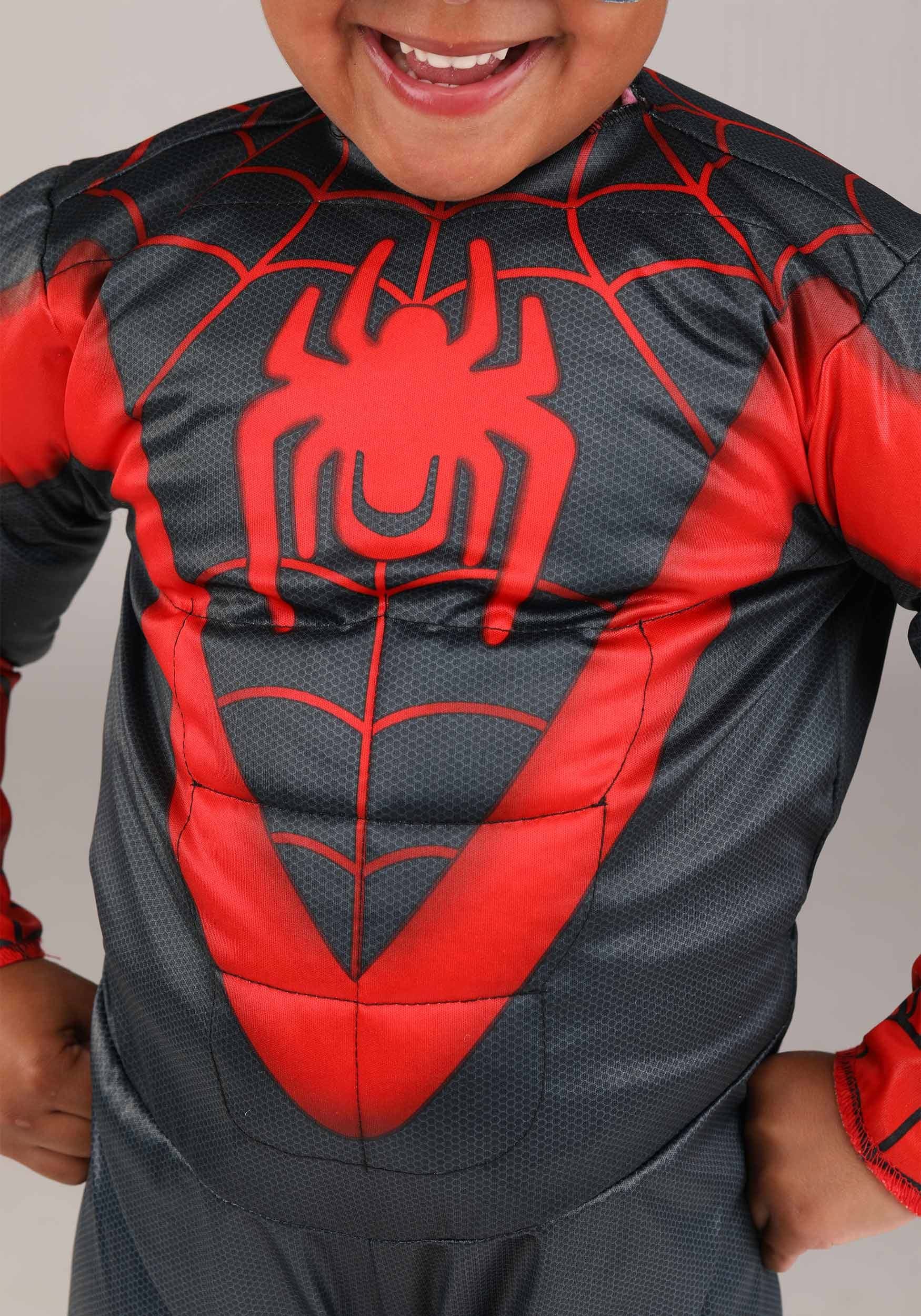 Jazwares Spidey and His Amazing Friends Toddler Miles Morales Costume ...
