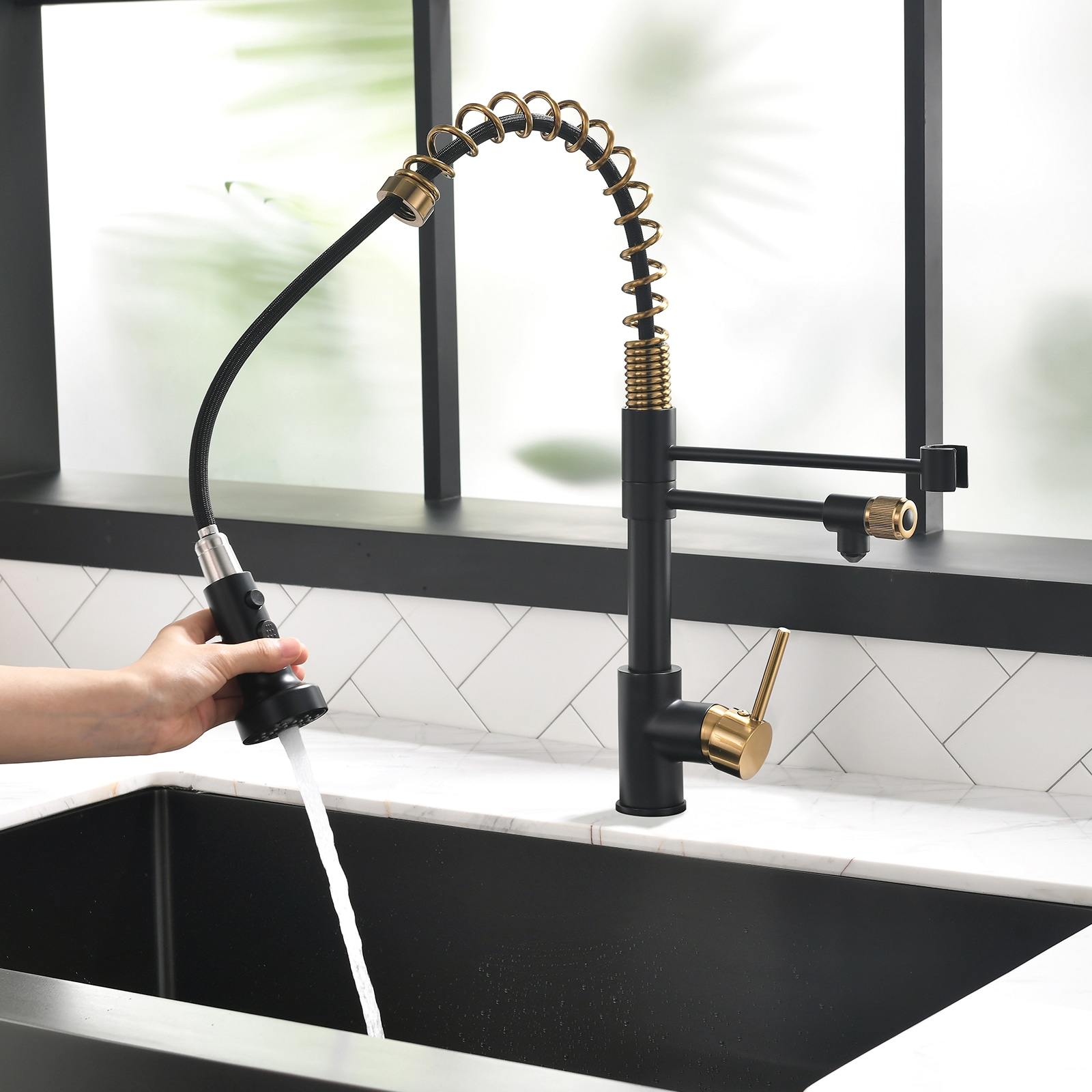 Tatayosi Purifier Kitchen Faucet Drinking Water Faucet Pull Down Water ...