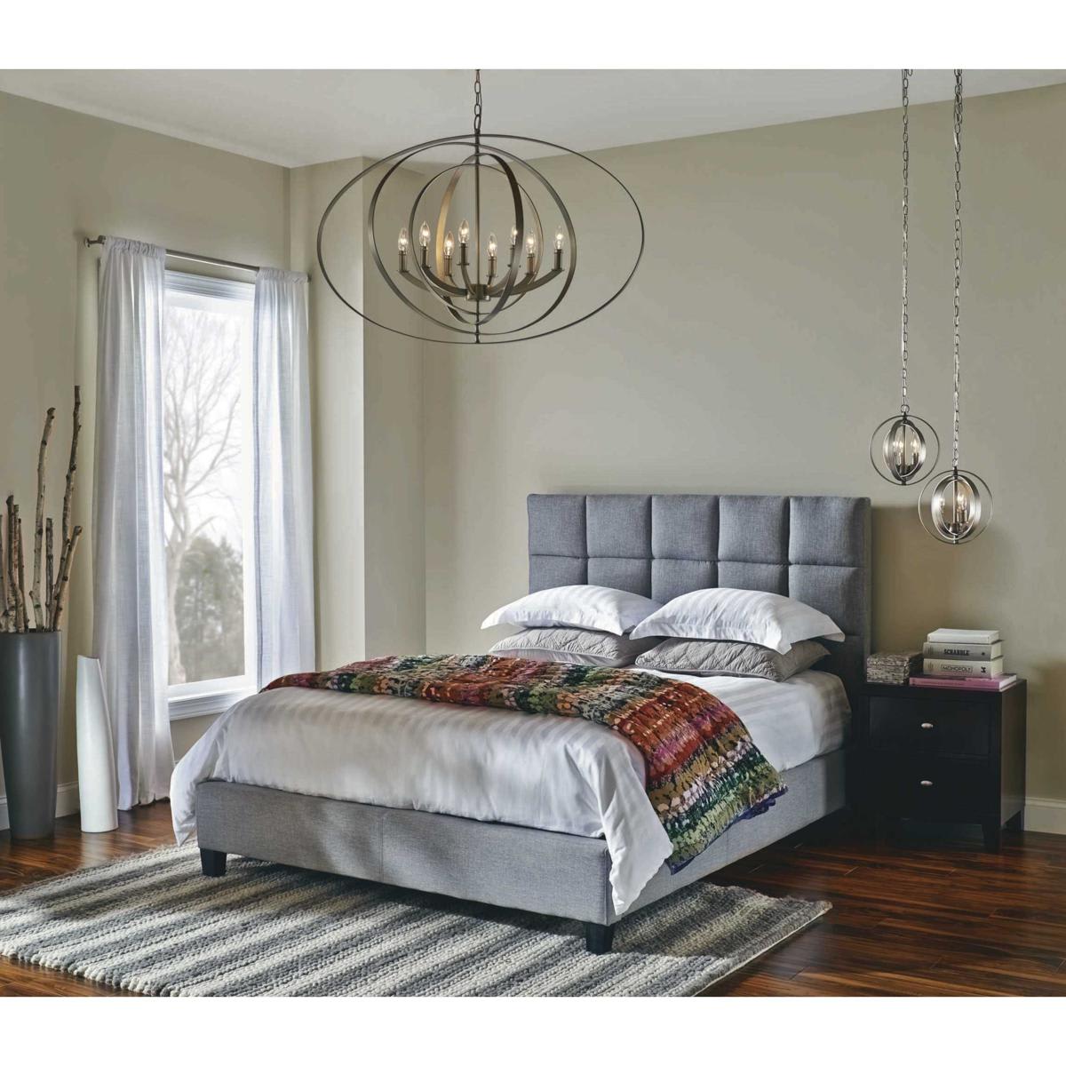 Bowery + Grove 51674-BS Scandicci 3 Light 1013 inch Burnished Silver ...