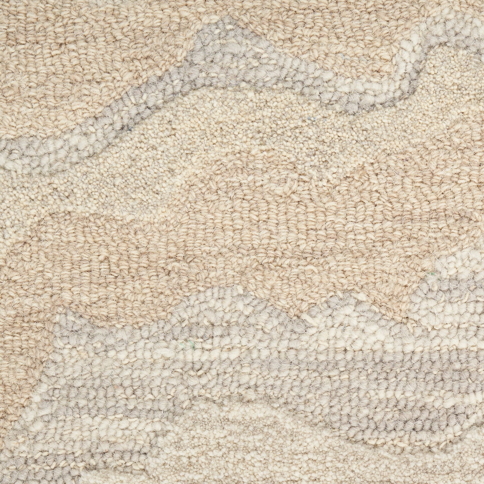 Nourison Modern Wool Indoor Rug Beige 2'3" x 7'6" in the Rugs ...