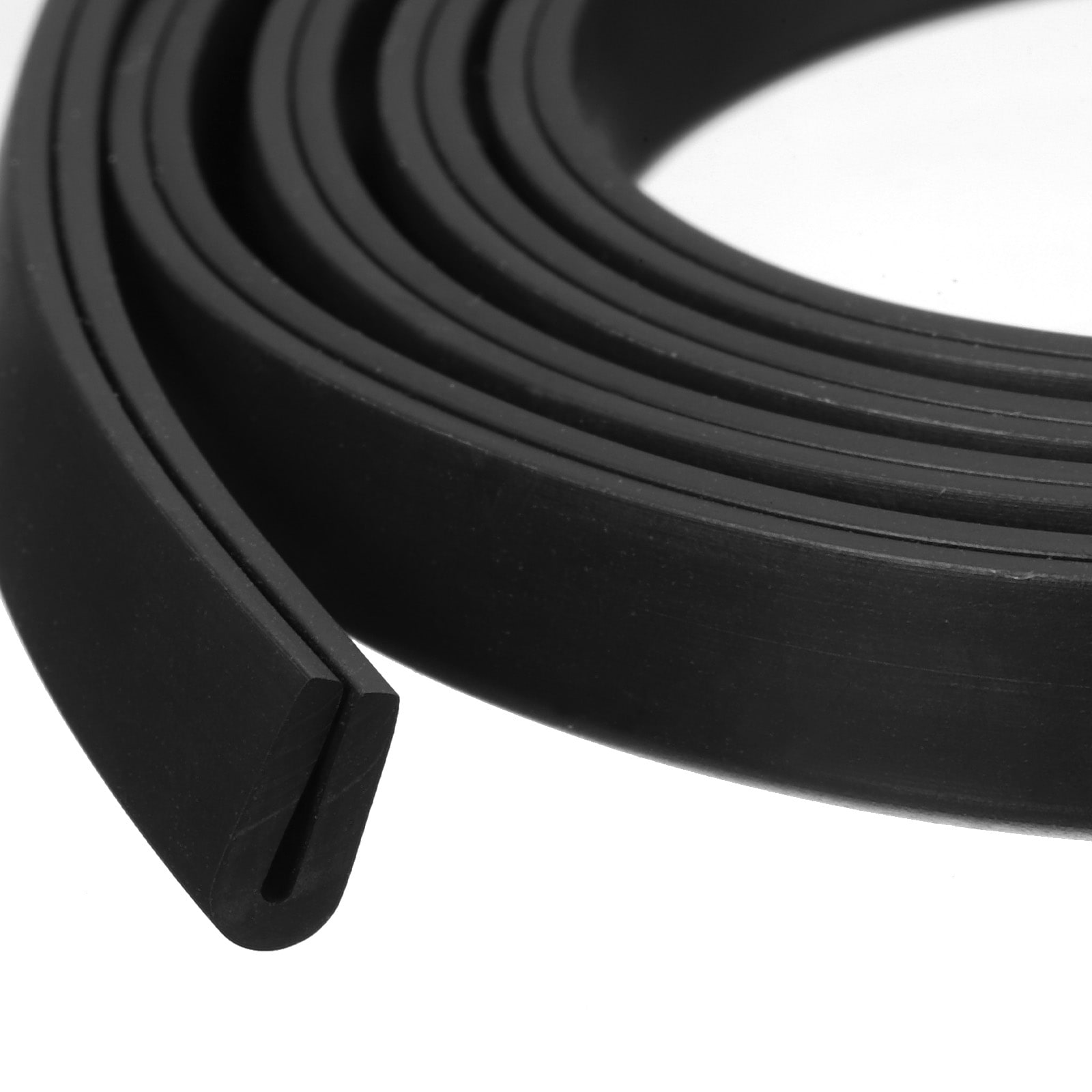 Unique Bargains U Channel Edge Trim 16.4ft Length Rubber Guard Seal ...