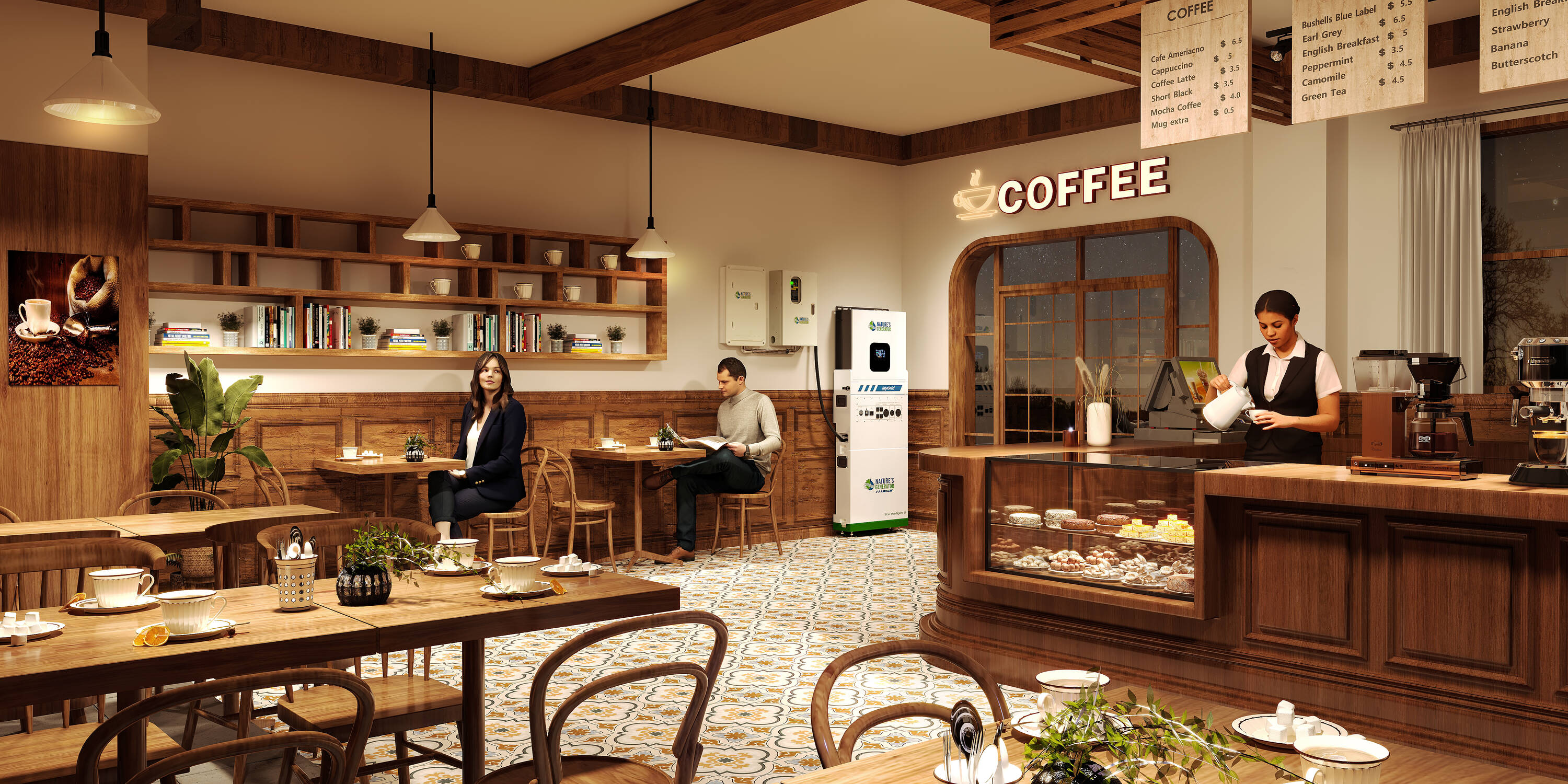 NATURE'S GENERATOR 10000-Watt Off-Grid Inverter in the Off-Grid Solar ...