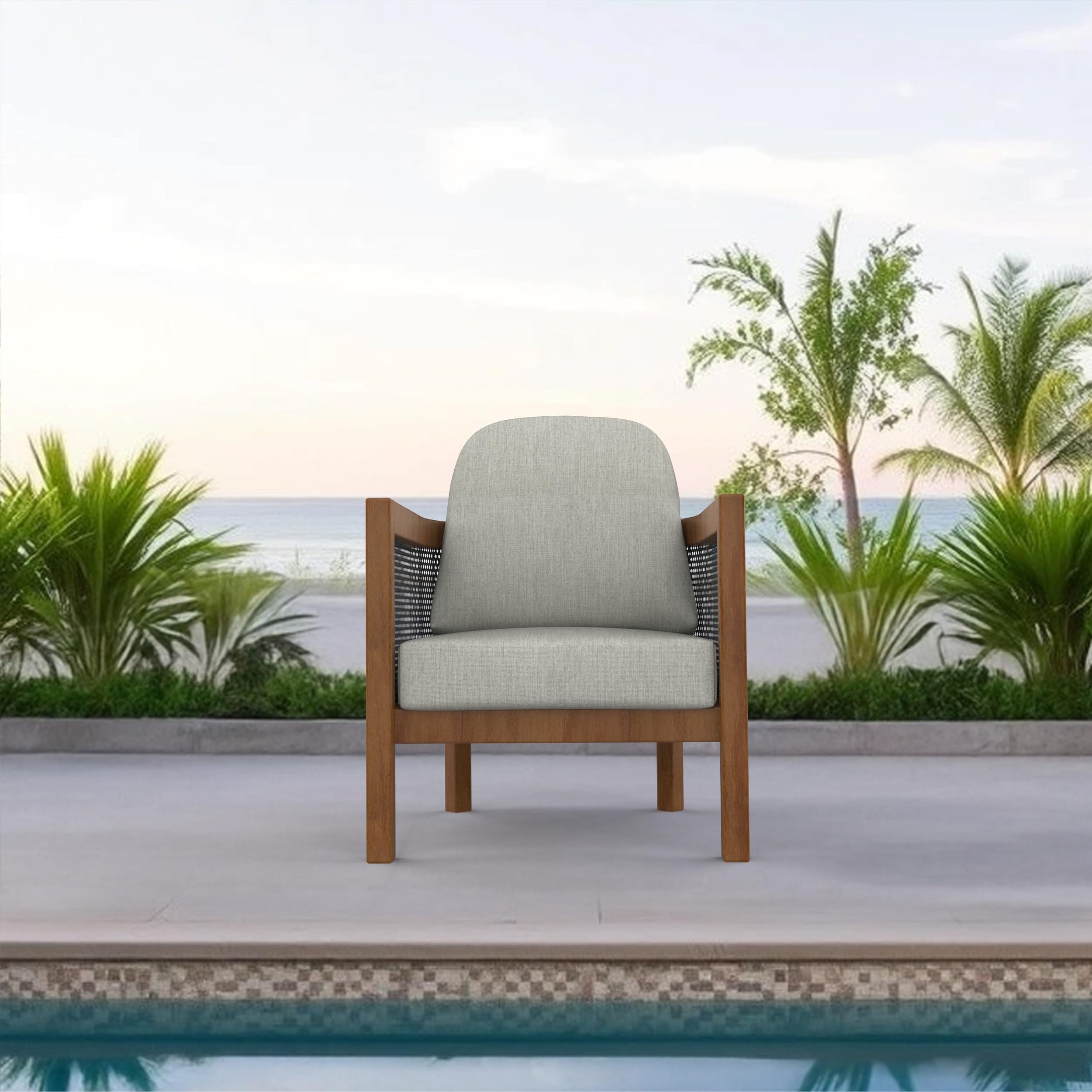 Covers & All Covers and All Outdoor Sunbrella Deep Seat Cushion Set for ...