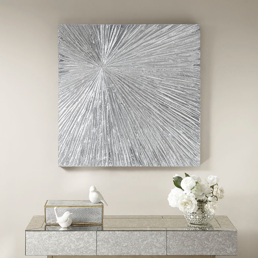 LOVMOR Hand Painted Dimensional Resin Wall Art in the Wall Art ...