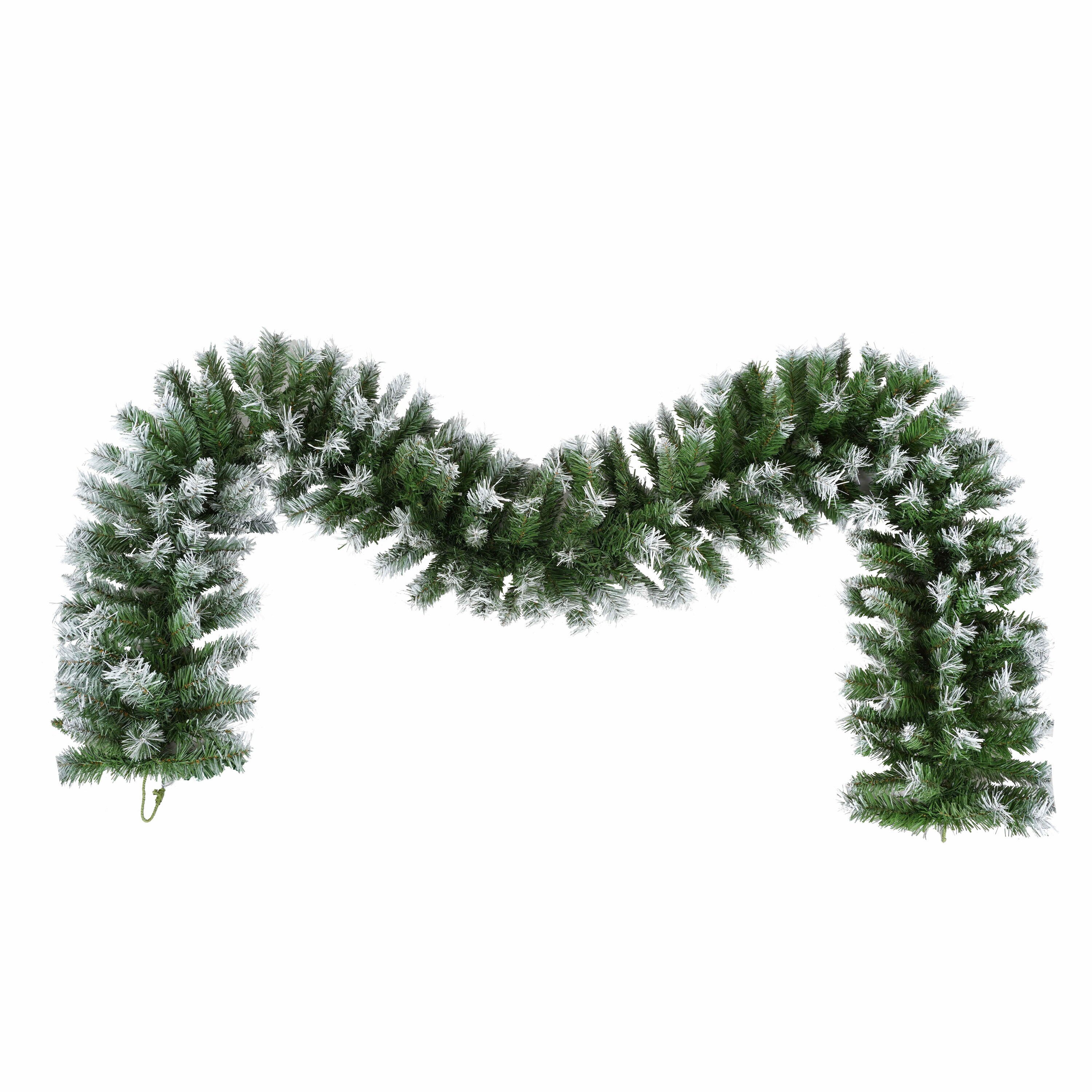 Rbied Artificial Christmas 3 Piece Set Wreath and 2 Entrance Trees with ...
