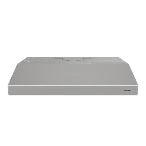 Broan Glacier BCSD1 30-in Convertible 300-CFM Stainless Steel Under Cabinet Range Hood BCSD130SS ...