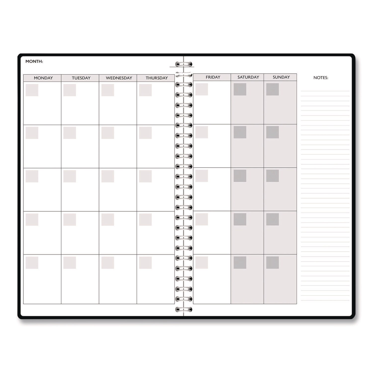 House of Doolittle Recycled Non Dated Monthly Weekly Planner Abstract ...