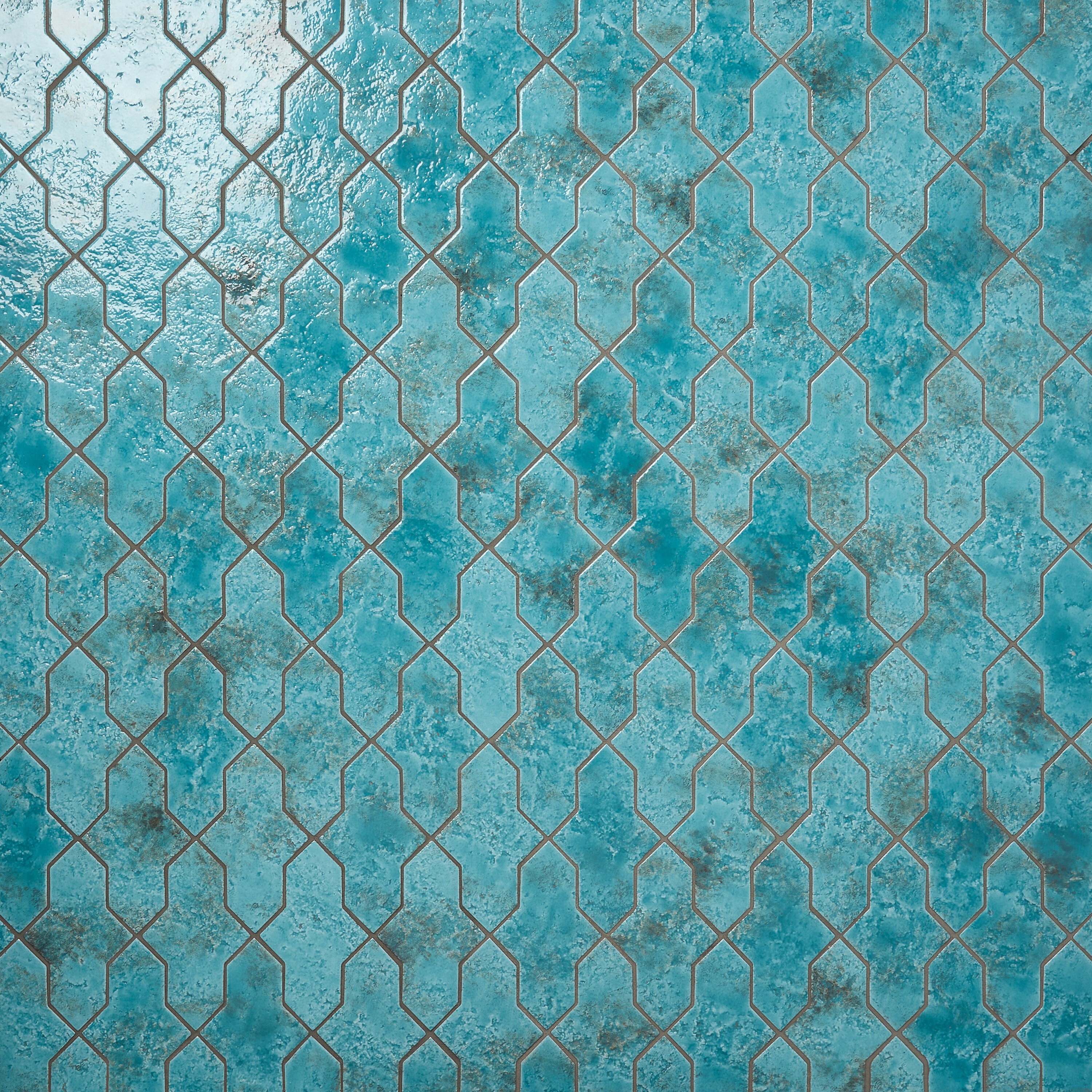 Artmore Tile Aether Lagoon Blue 5-in x 8-in Glossy Porcelain ...