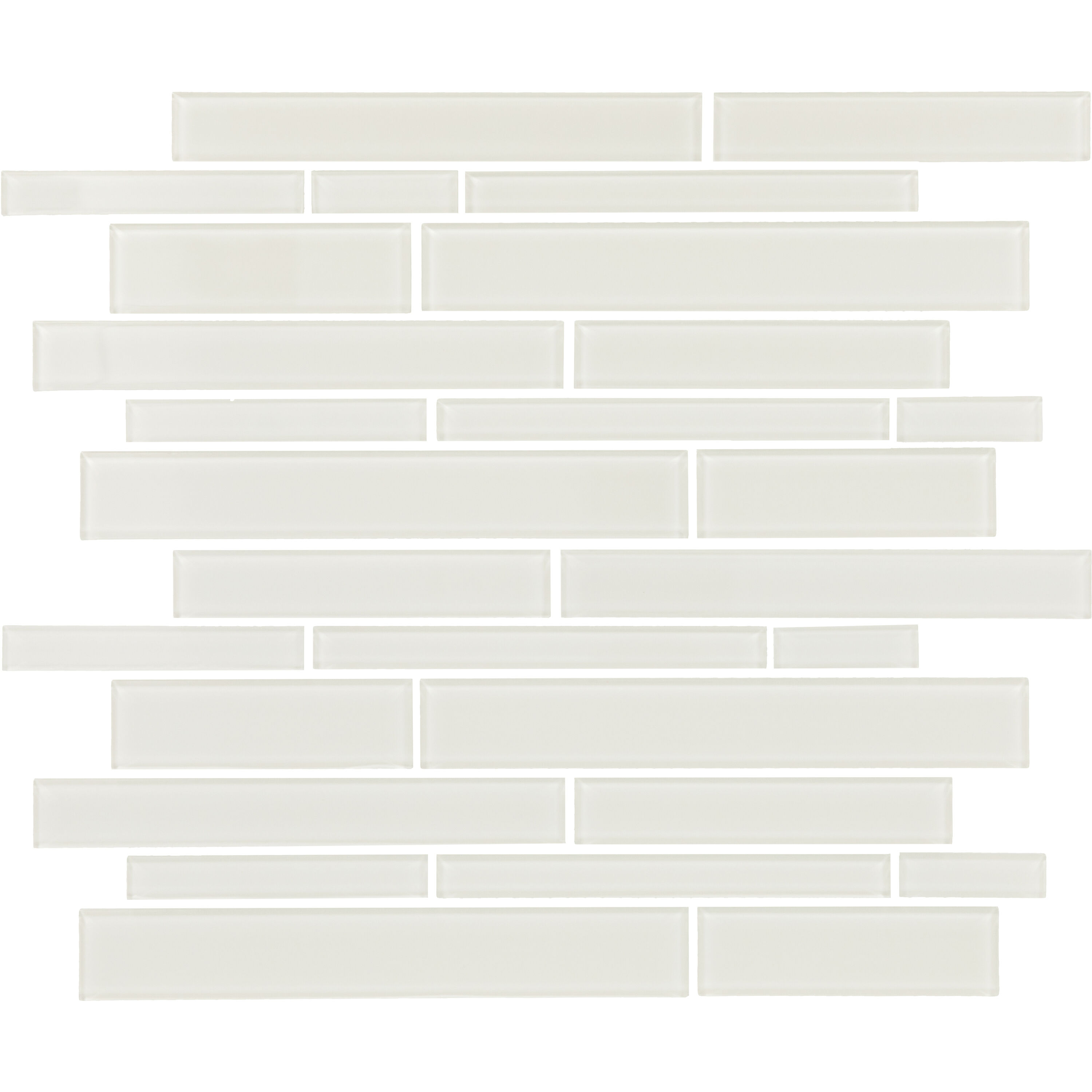 Daltile Amity Taupe 11-in x 13-in Multi-finish Glass Patterned Mosaic ...