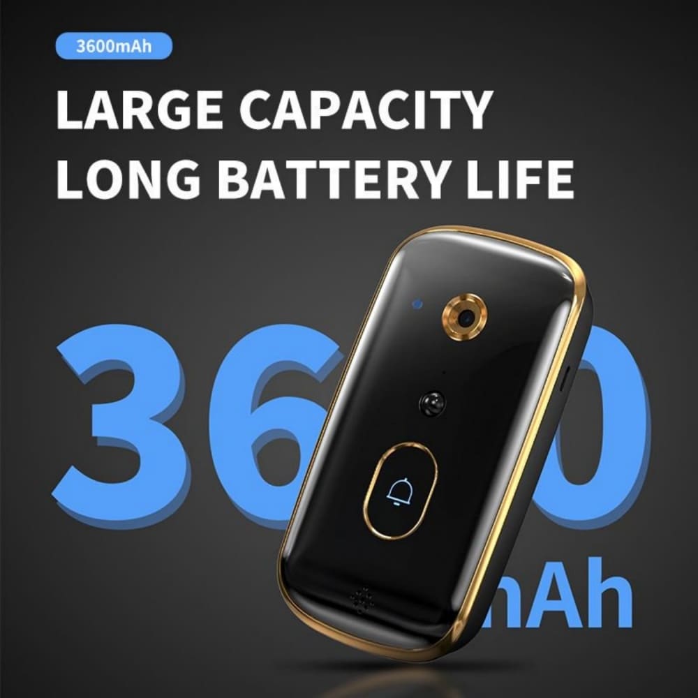 Upsimples Visible Smart Doorbell 300K Camera Color Video Intercomcell ...