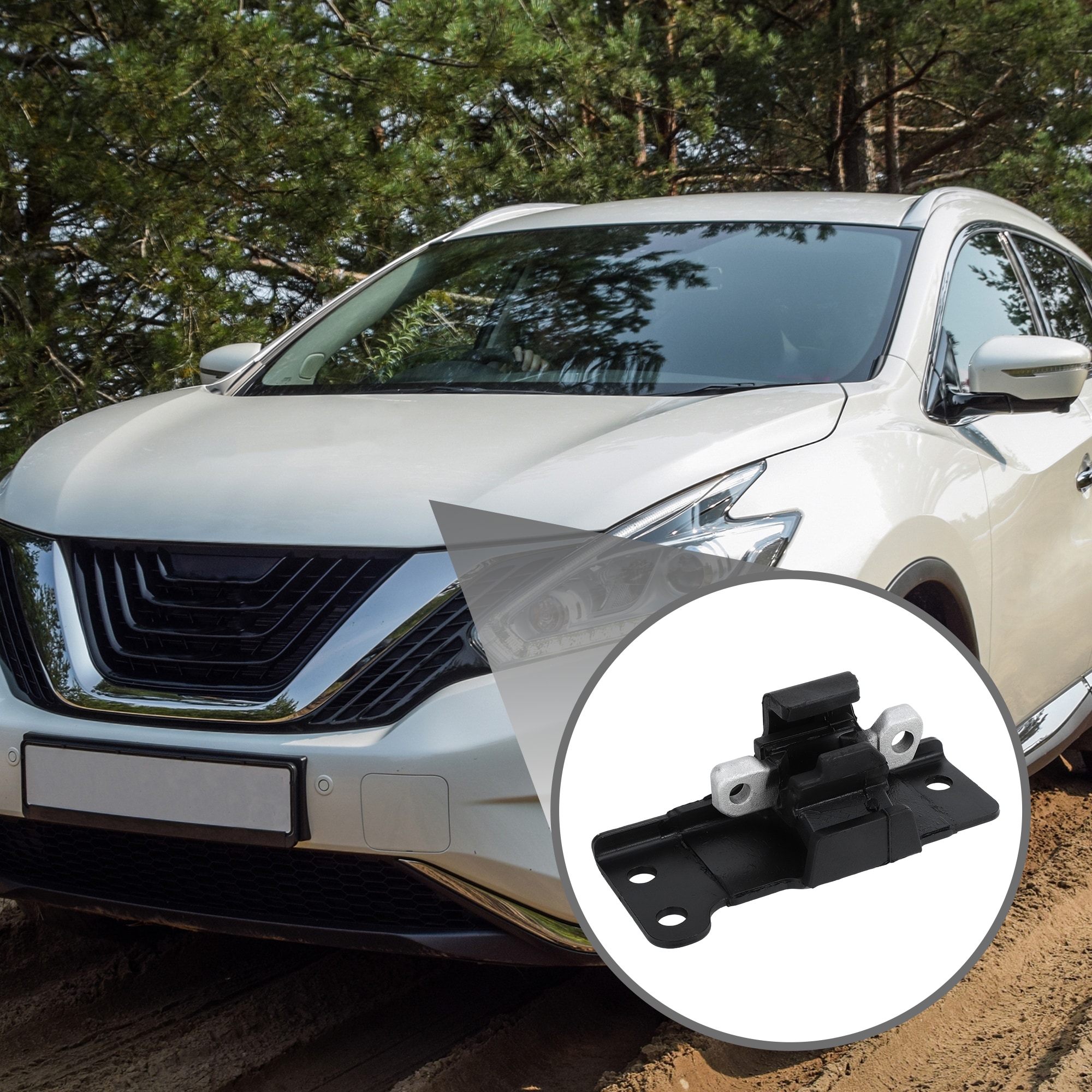 Unique Bargains Engine Motor Mount No.112208Y000 - Car Front Left ...